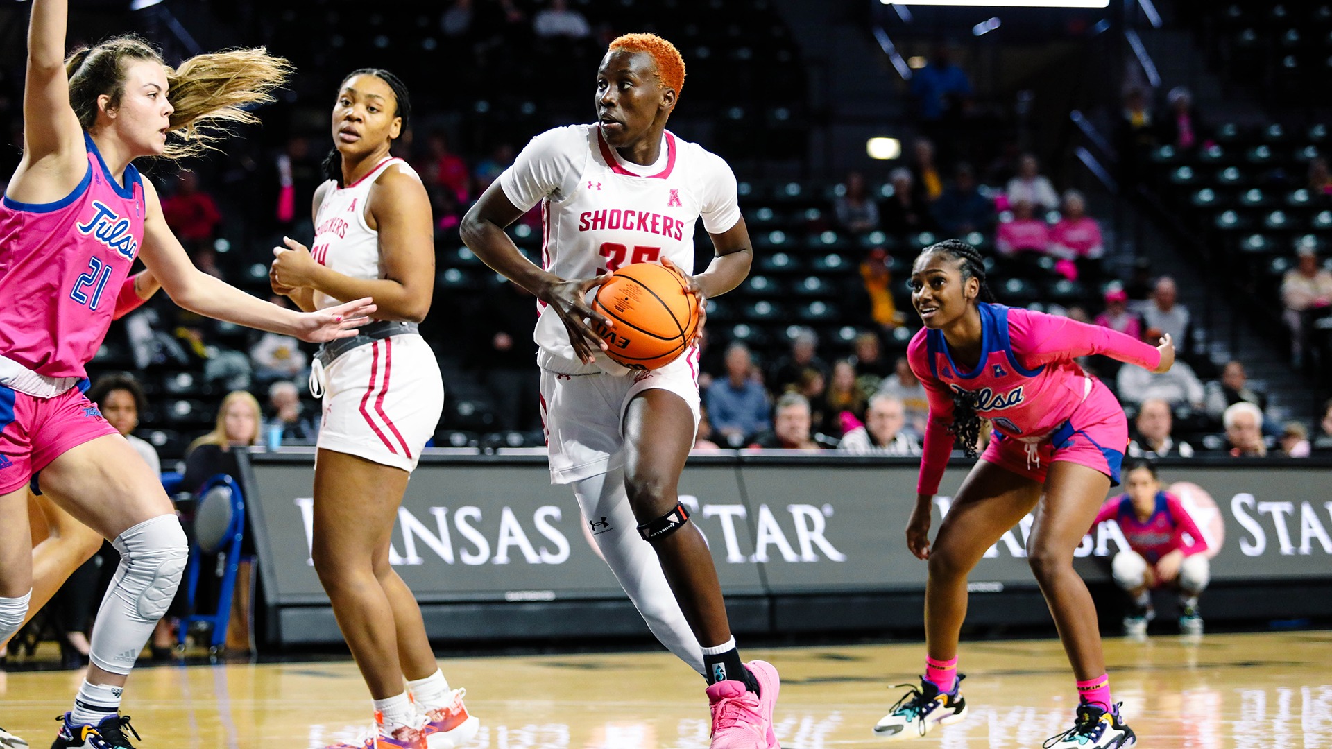 Asinde, Colbert Continue Dominance in Win over Tulsa - Wichita State ...