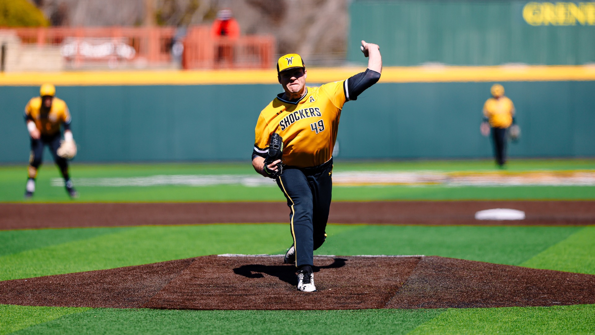 Tolle Dominant as Shockers Run-Rule Bluejays - Wichita State Athletics