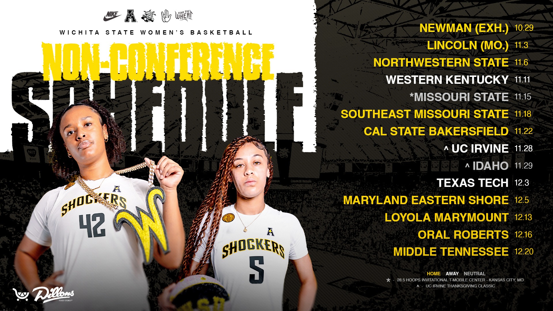 Shocker Women's Basketball Single Game Tickets On Sale Now, Promotional ...