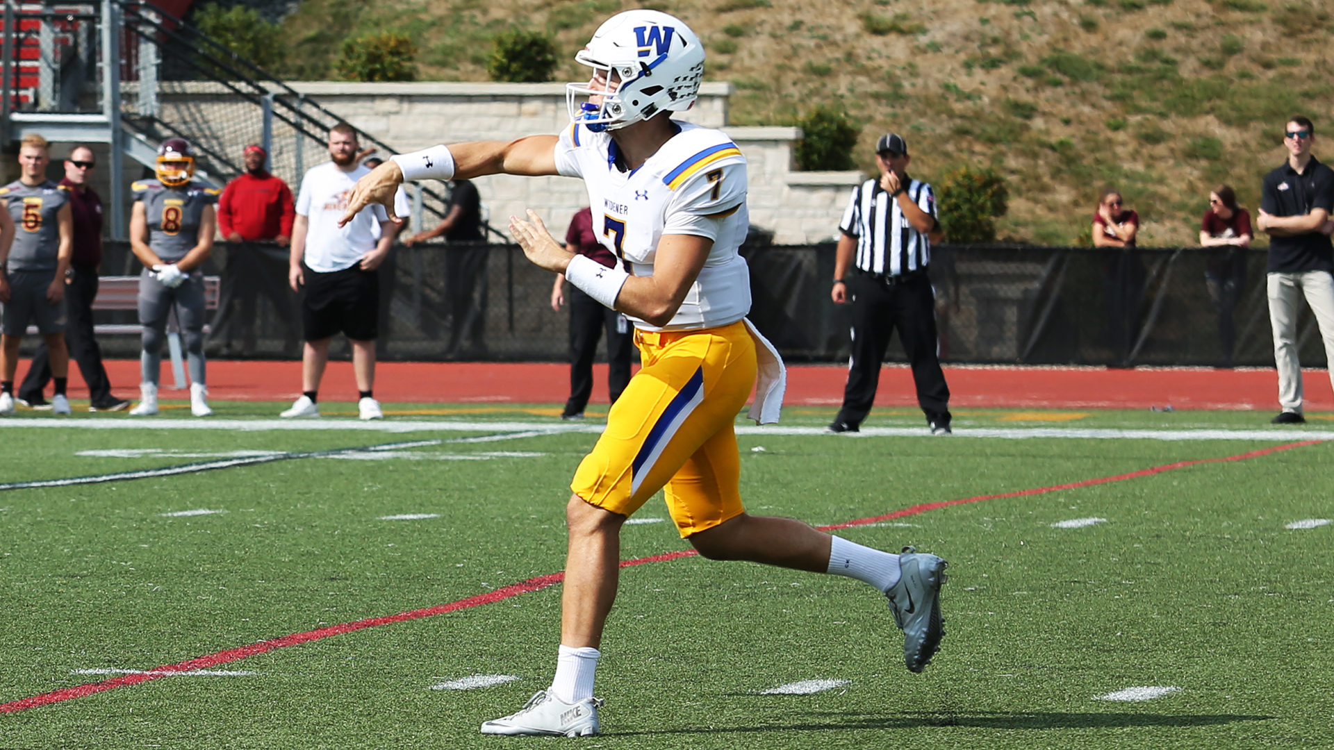 Records Fall for in Win at Albright - Widener University Athletics