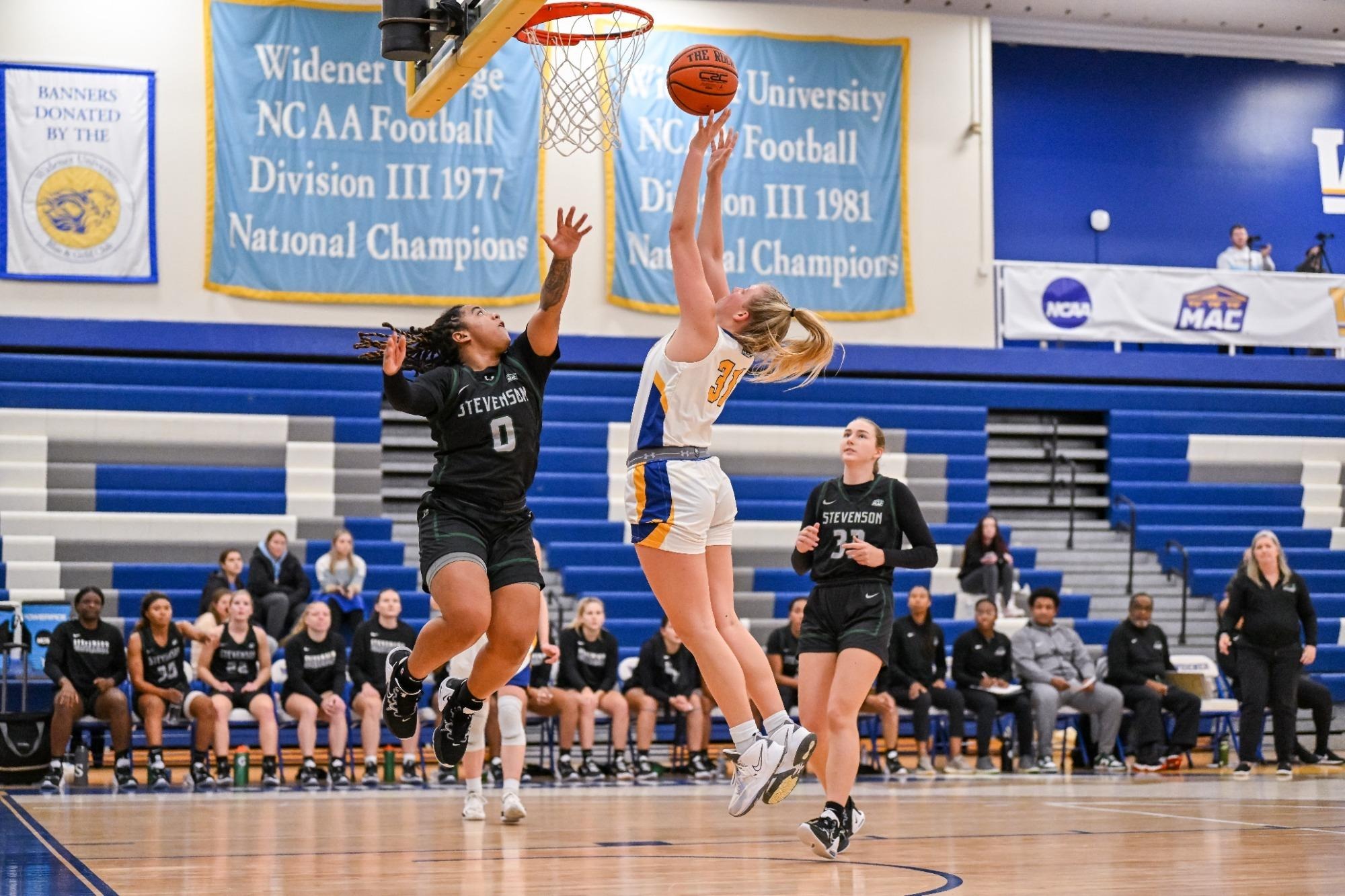 Women’s Basketball Fights Hard Against Stevenson - Widener University ...