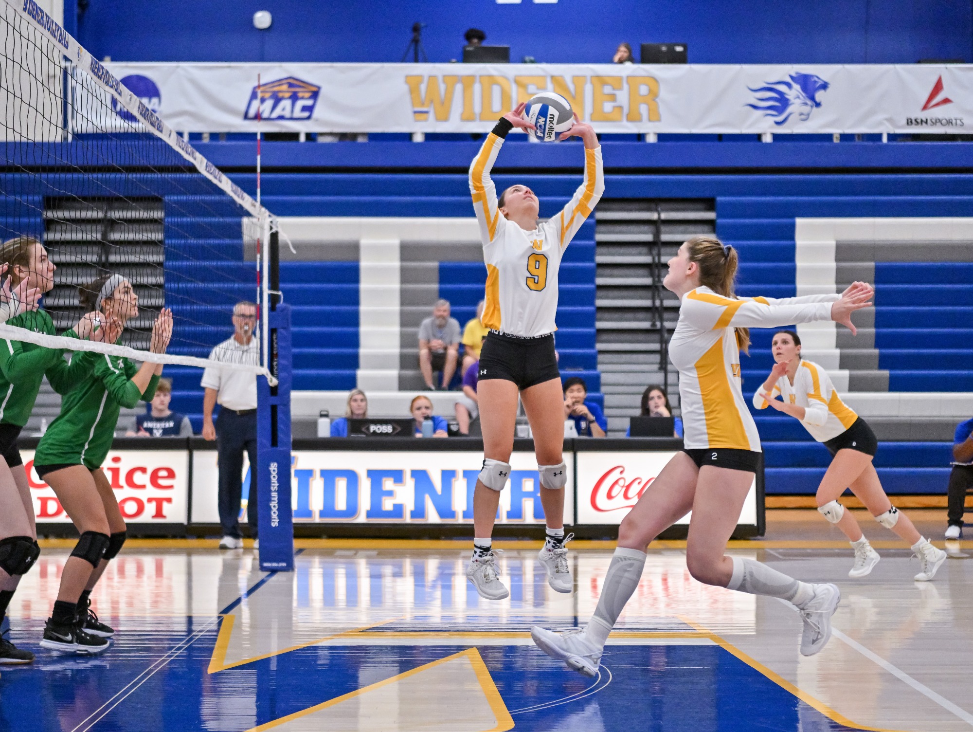 Women’s Volleyball Sweeps Hood in MAC Commonwealth Play - Widener ...
