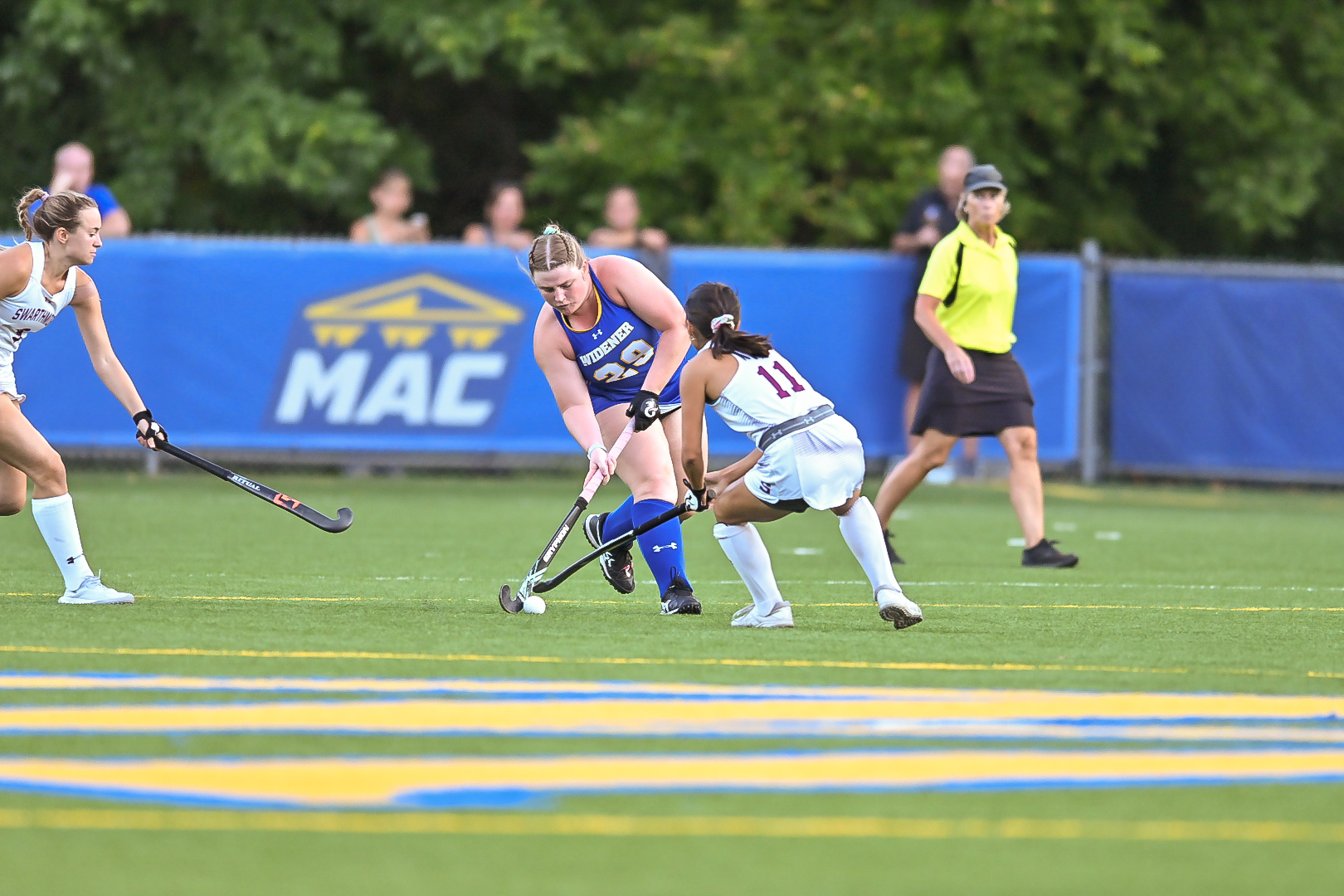 Field Hockey Downs Del Val for First Victory - Widener University Athletics