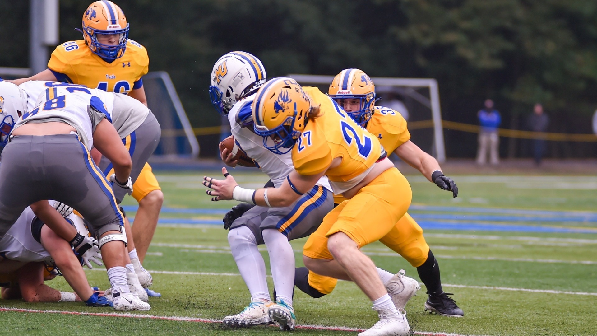 Jacob Kopelman and the Pride Down Misericordia on a Wet Homecoming 2023 ...