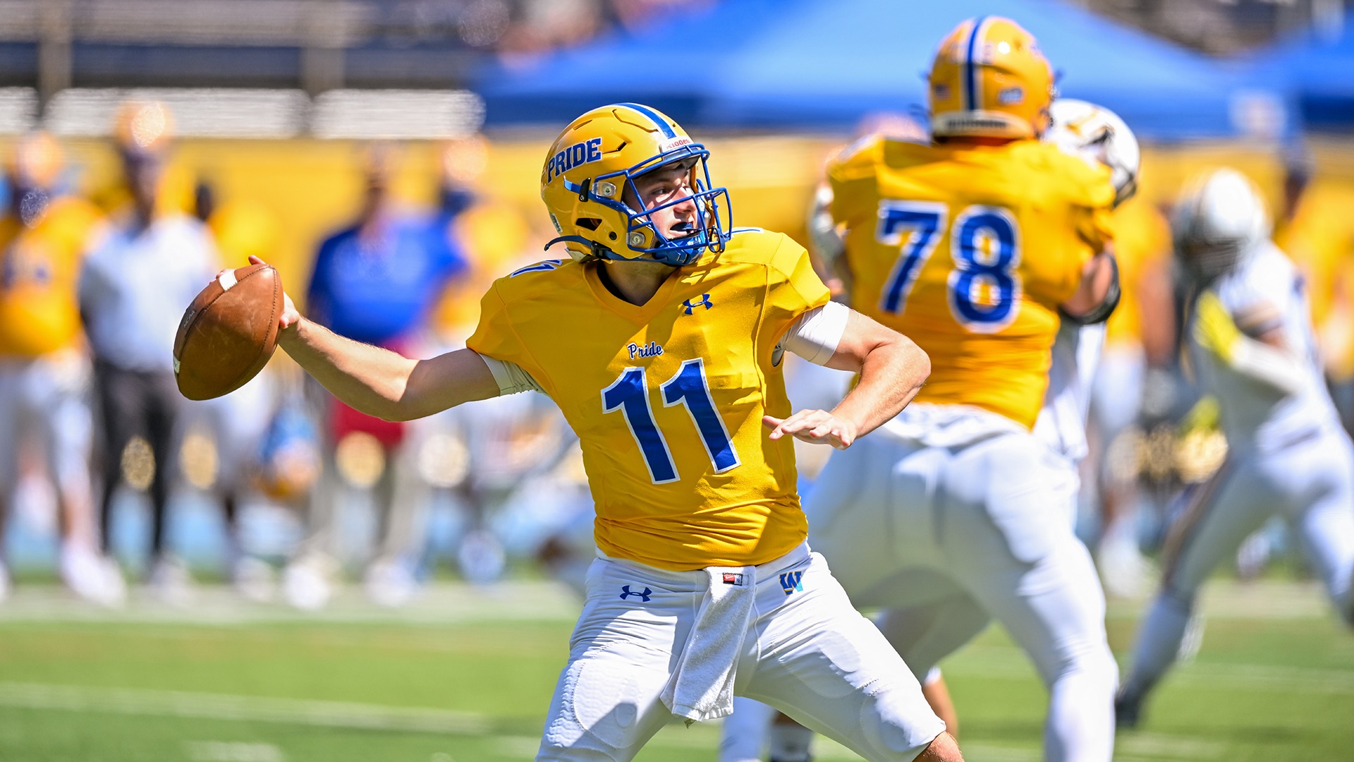 Widener Football and Chase “Diehl”s with Lycoming in 2023 Season Opener ...