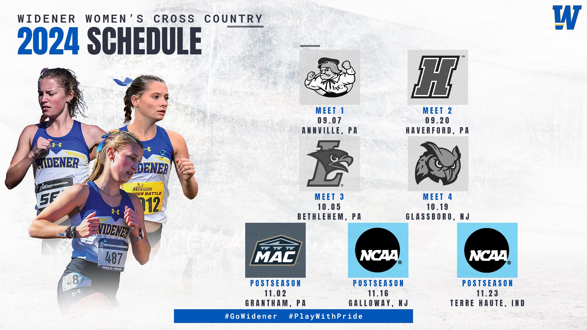 Gabby Nye of Widener Women’s Cross-Country Captures First at MAC ...