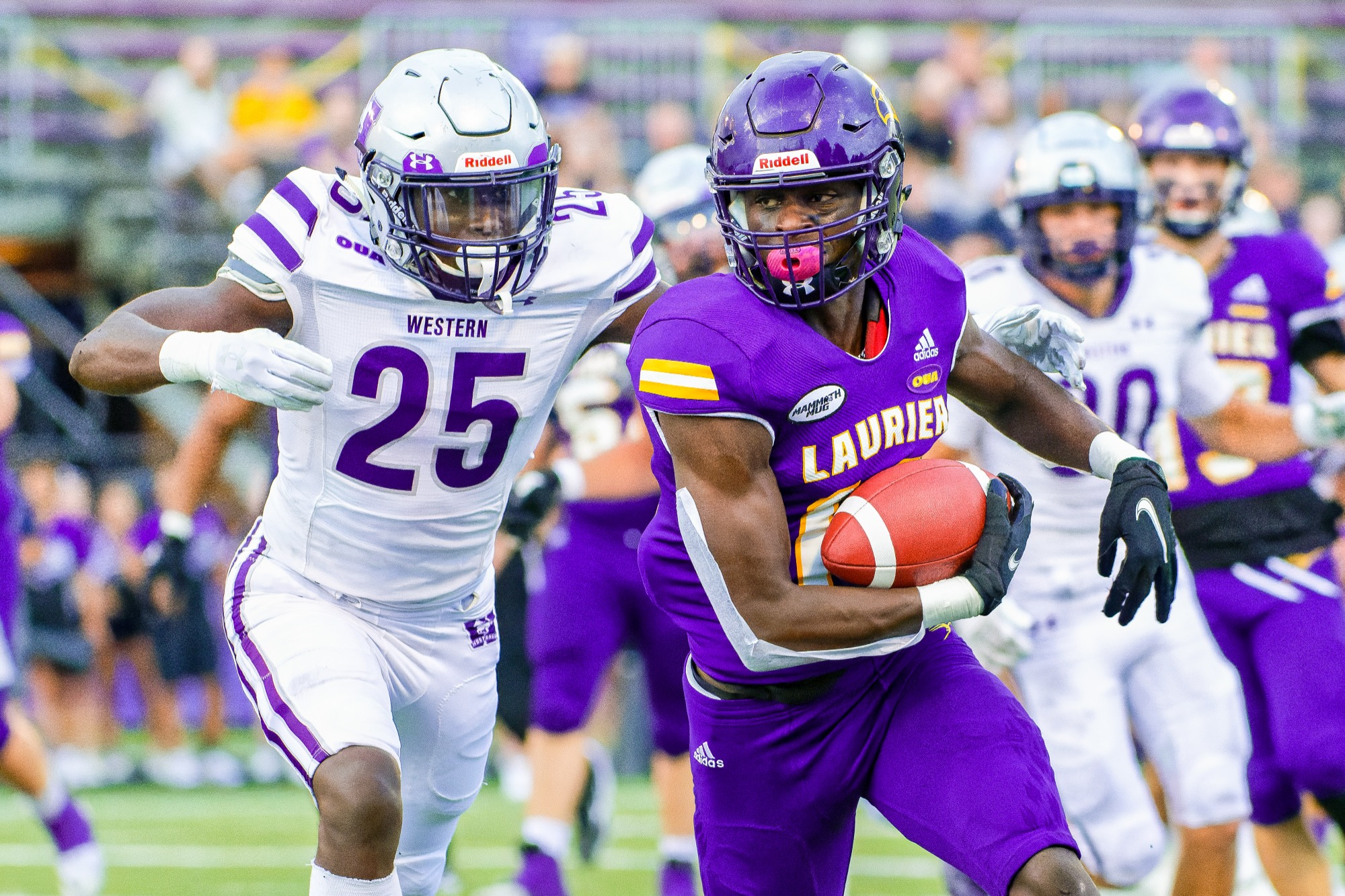 Golden Hawks fall to #1 Western in thunderous home opener - Laurier ...