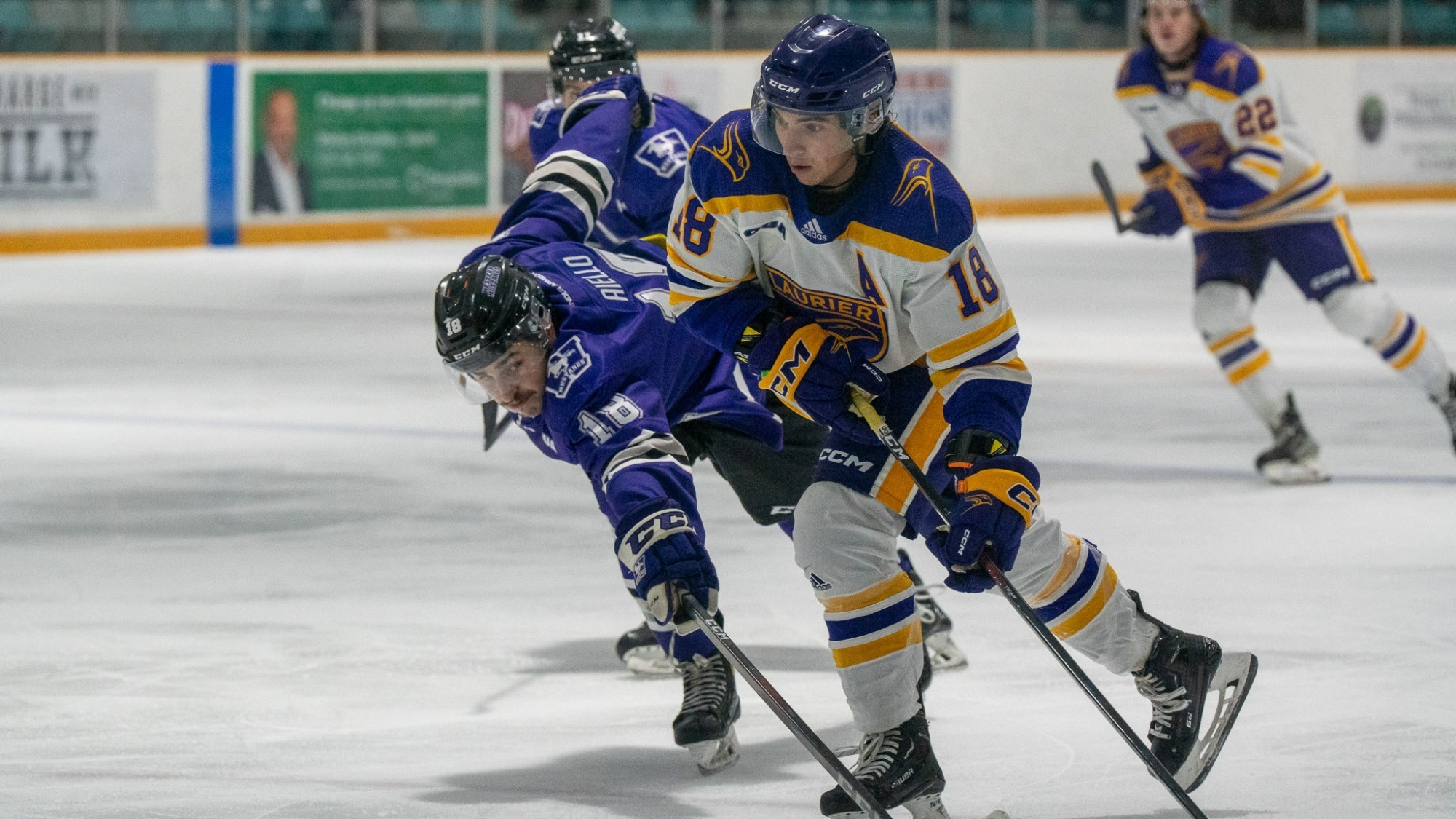 Laurier pile on the goals in home opener - Laurier Athletics - Waterloo ...