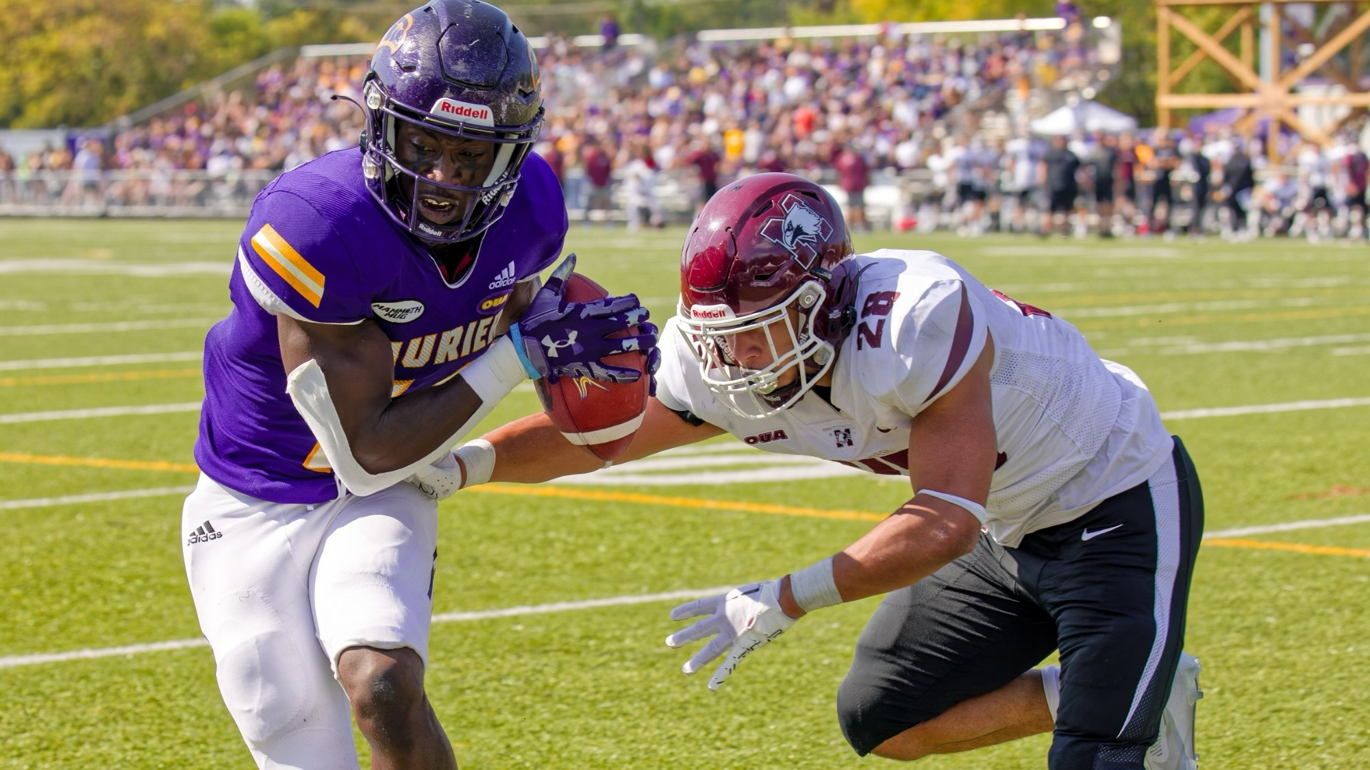 Huge second half hoists Golden Hawks over Marauders on Homecoming ...