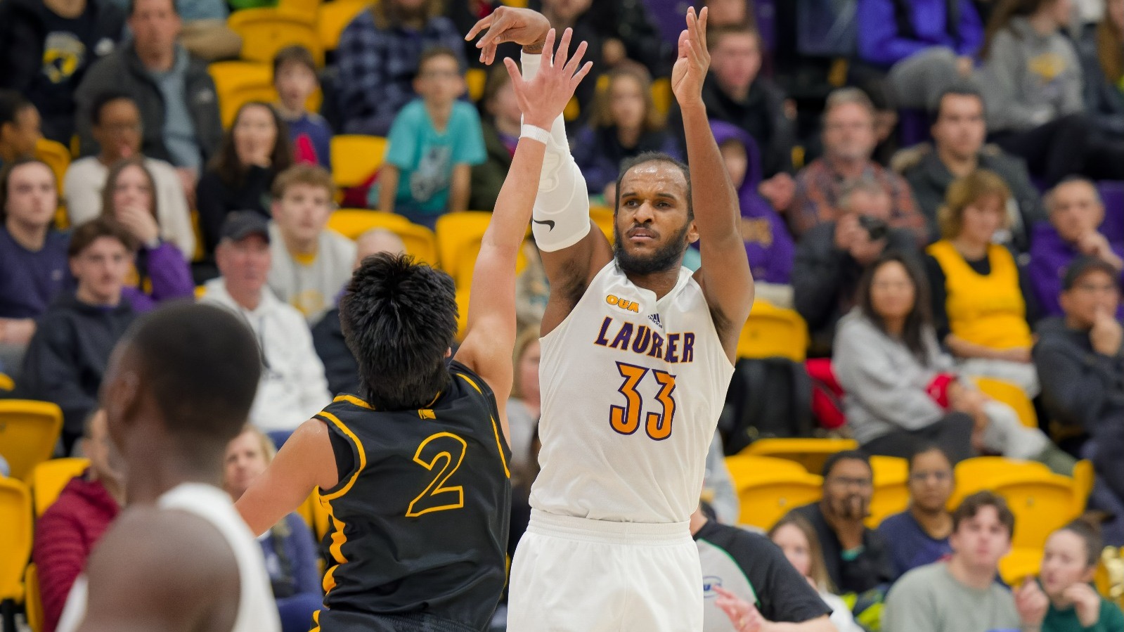 Gebrekidan makes it rain as #7 Laurier overpowers Waterloo - Laurier ...