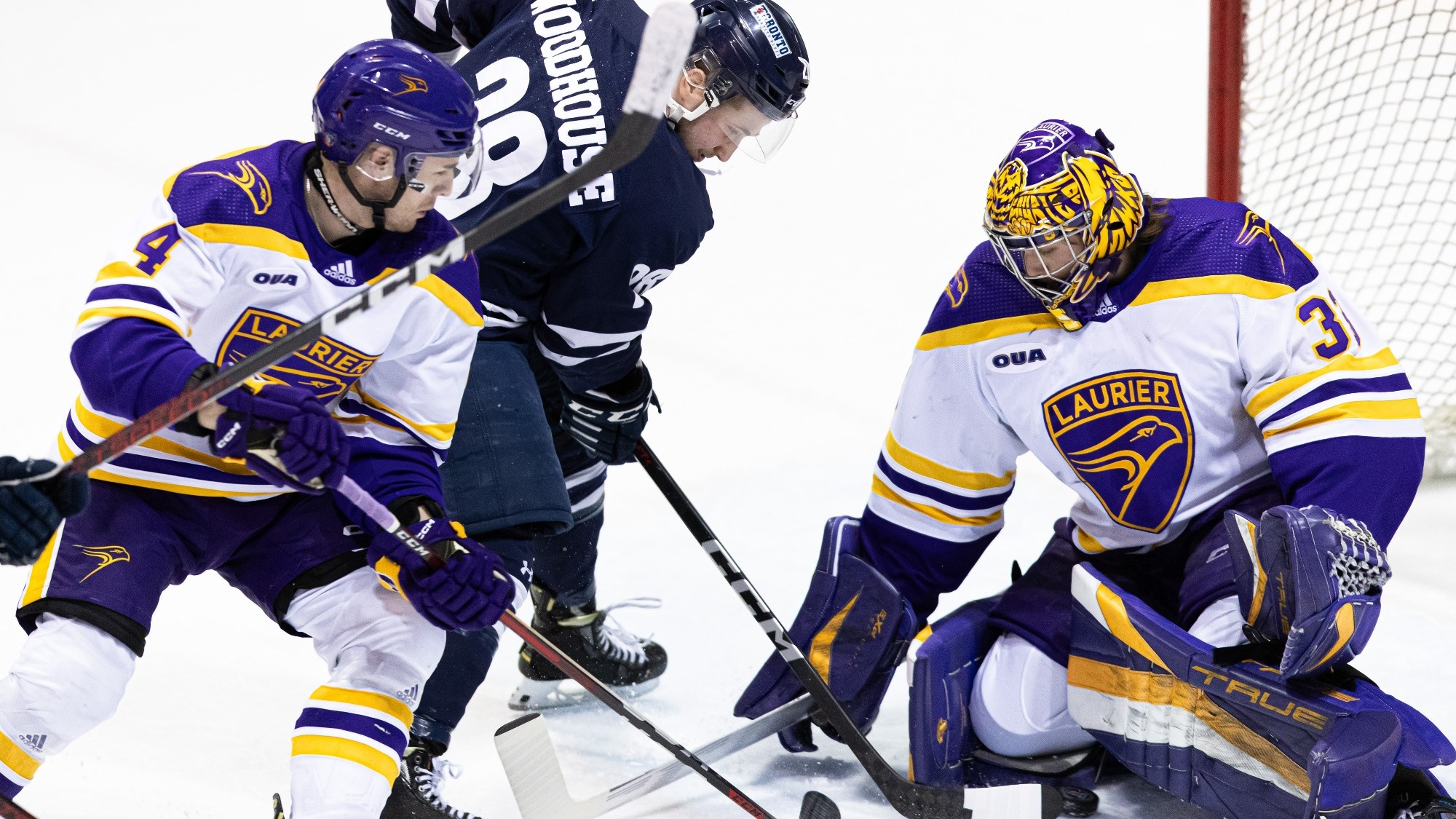 Golden Hawks stun Toronto in first round series opener - Laurier ...