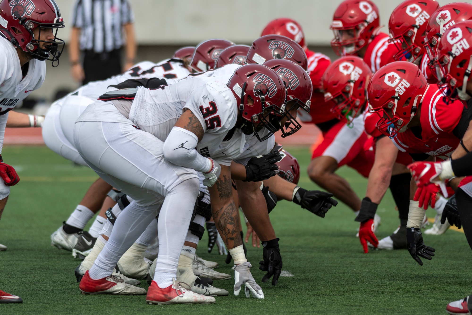 Wildcats Overpower Red Leafs 40-7 - Central Washington University Athletics