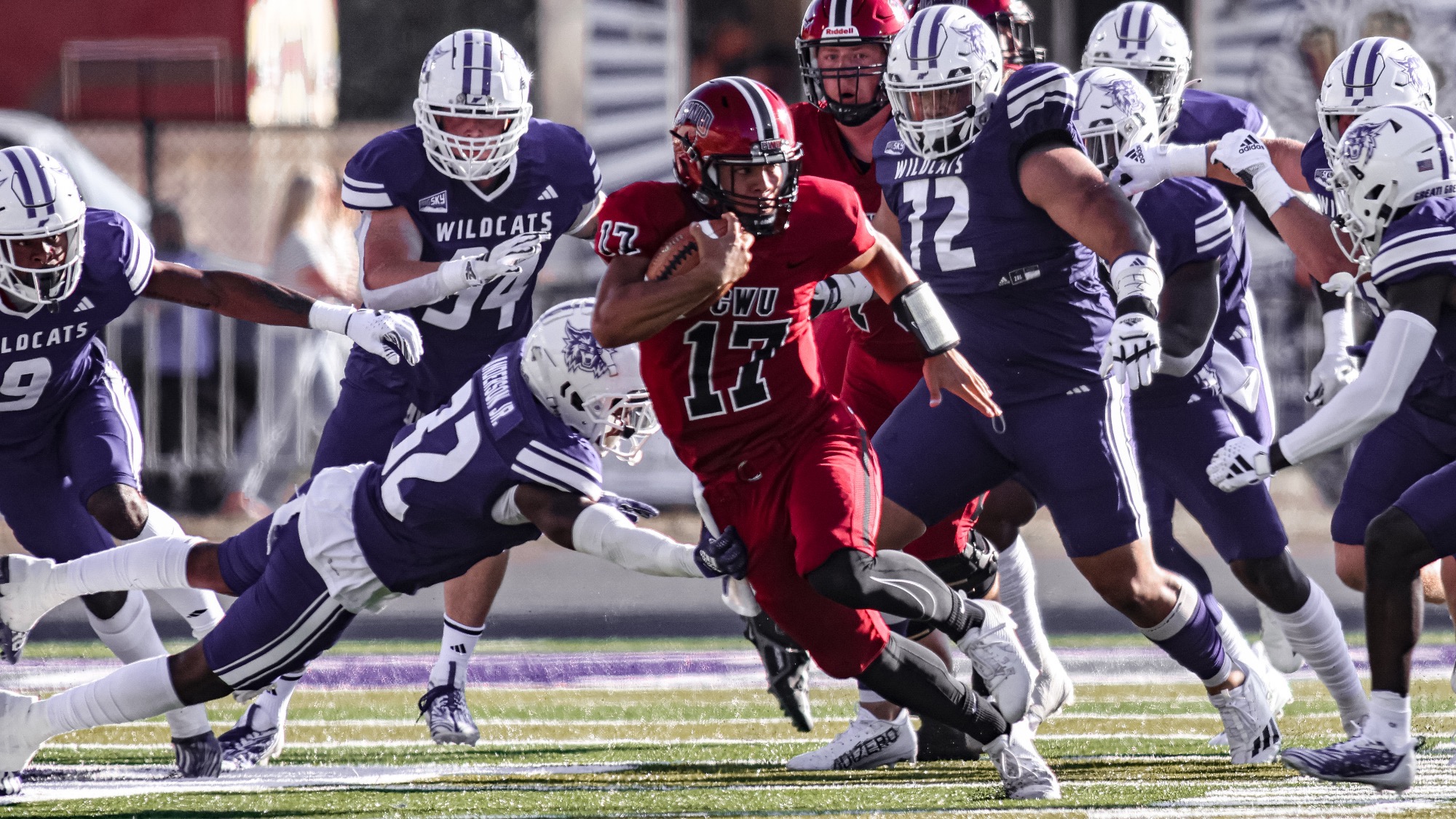 CWU Falls in the "Battle of the Wildcats" 35-10 - Central Washington ...