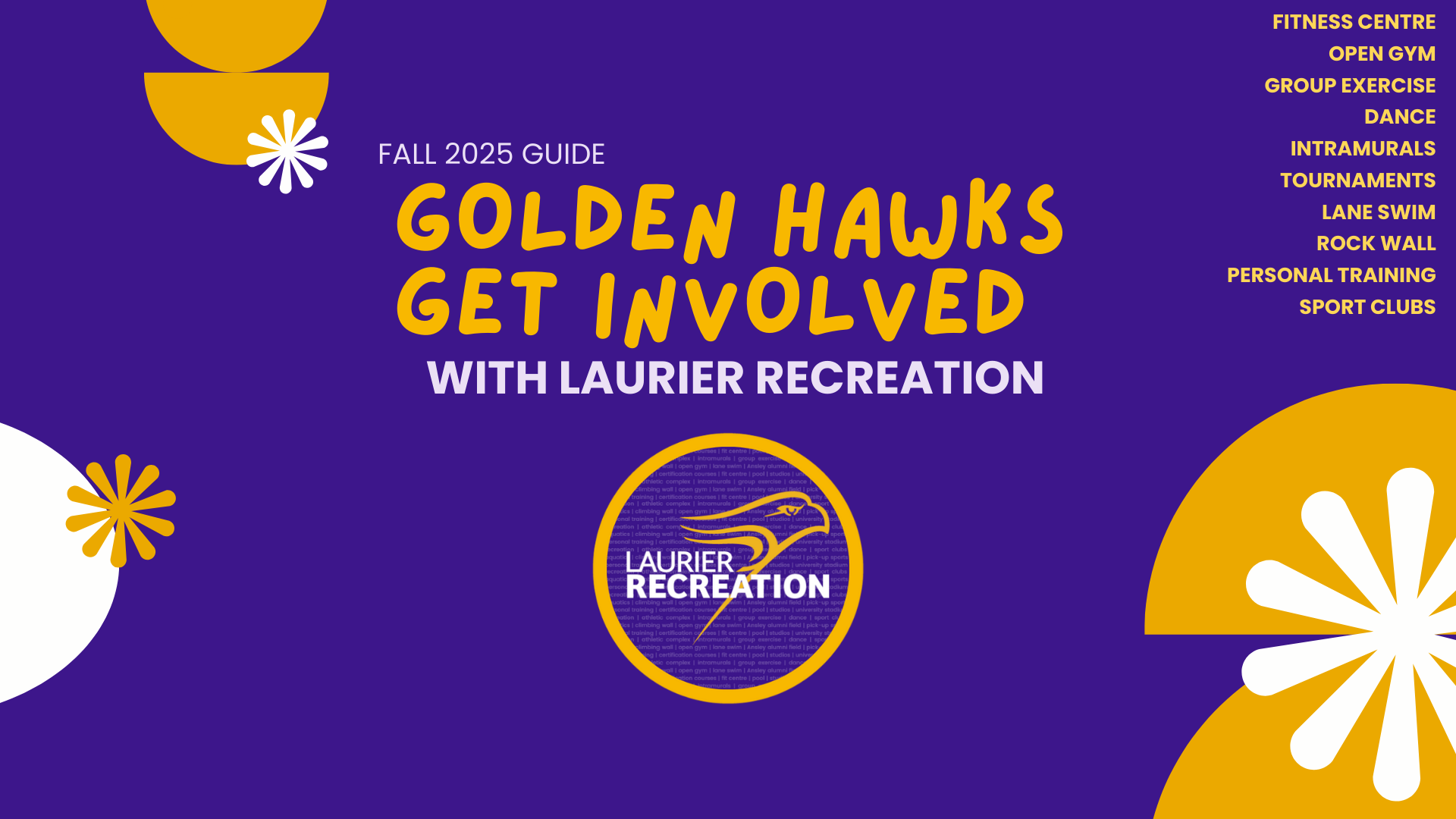 Register for fall intramurals - Laurier Recreation - Waterloo Campus