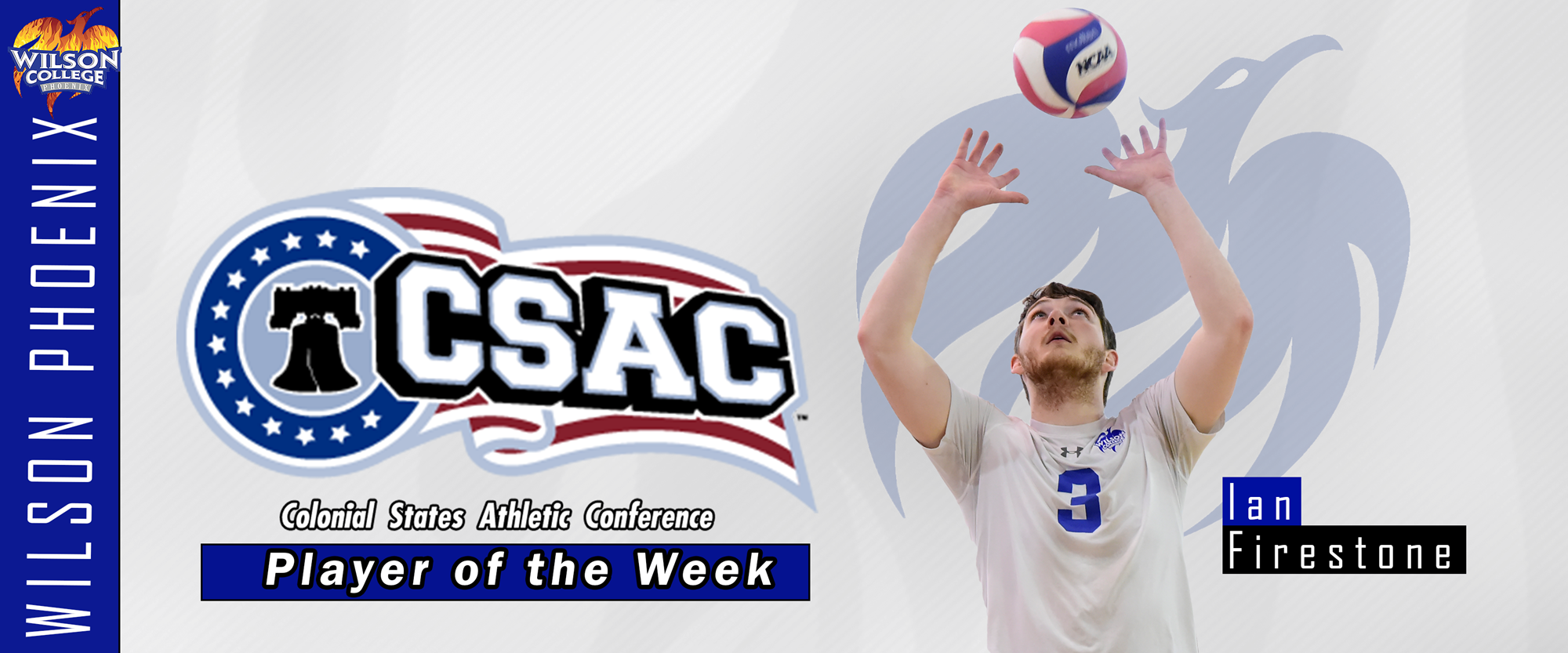 Ian Firestone - Men's Volleyball - Wilson College Athletics