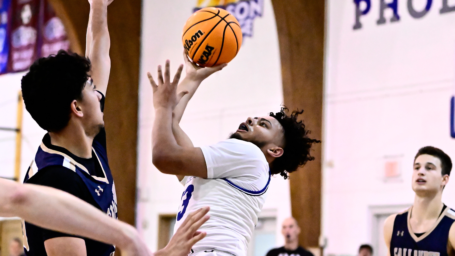 Garib, Bussey Record Double-Doubles In Men's Basketball Win - Wilson ...
