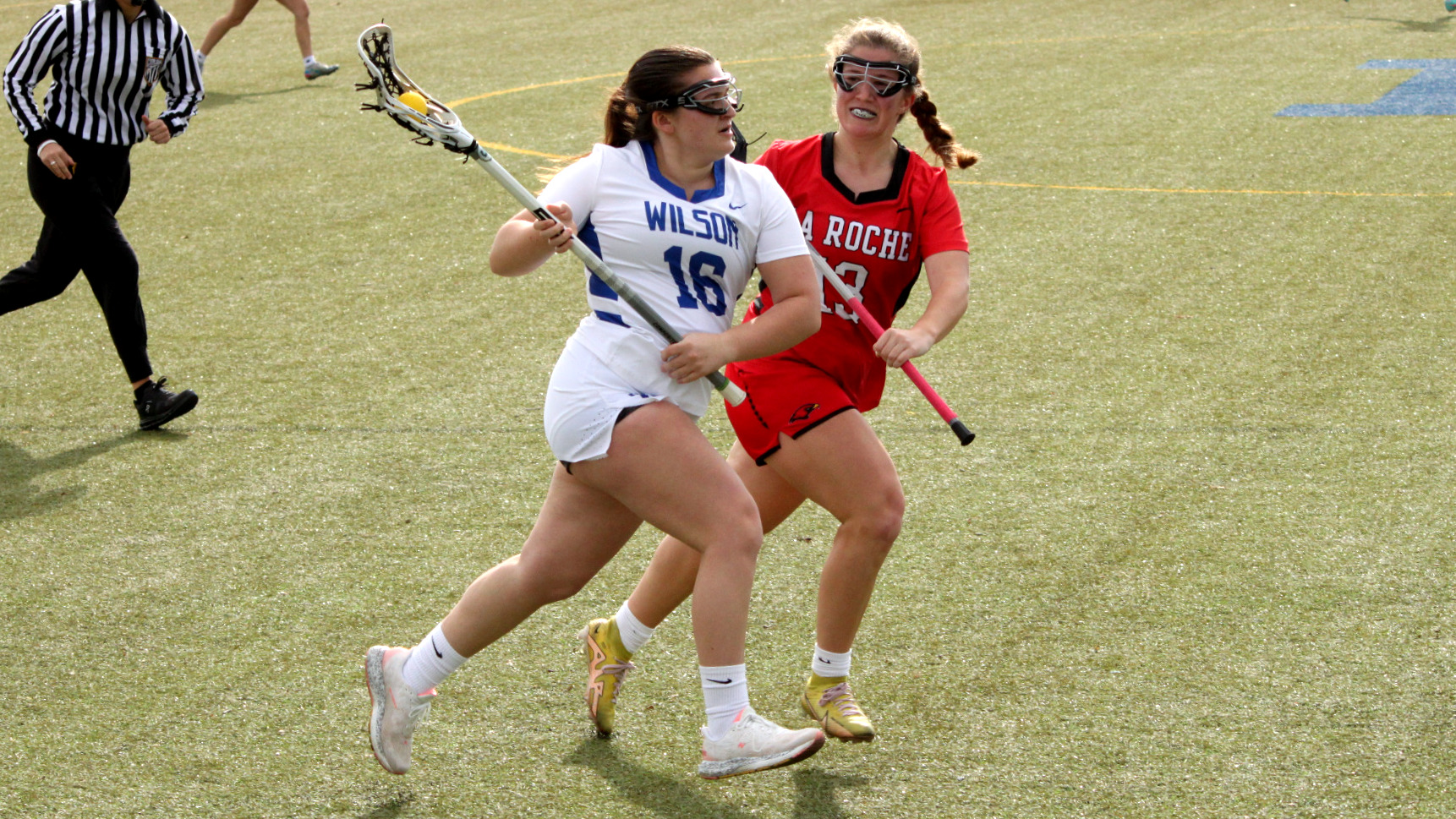 Women's Lacrosse Rolls Over La Roche - Wilson College Athletics