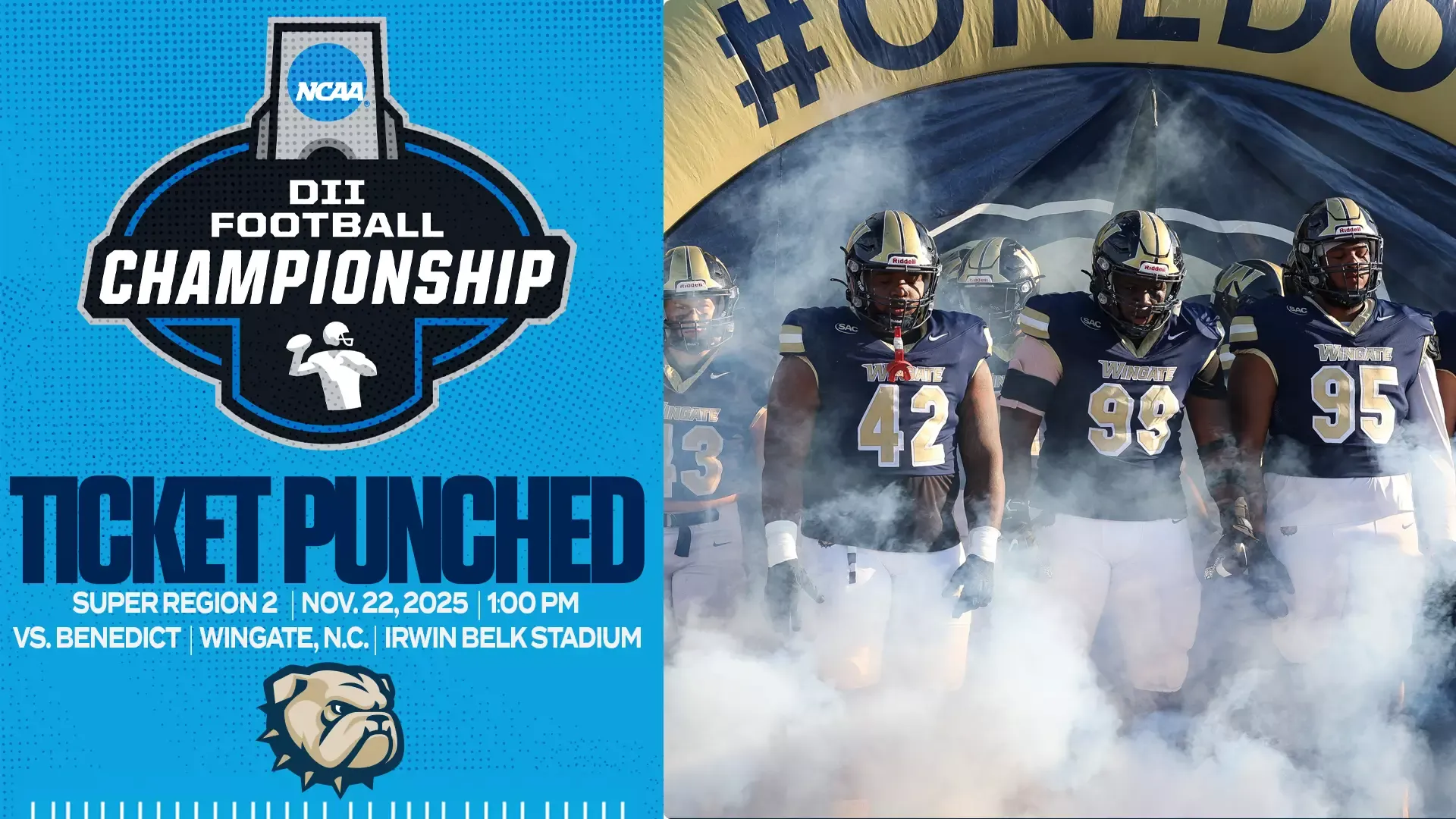 NCAA Play-off Preview: Wingate vs. Benedict - Wingate University Athletics