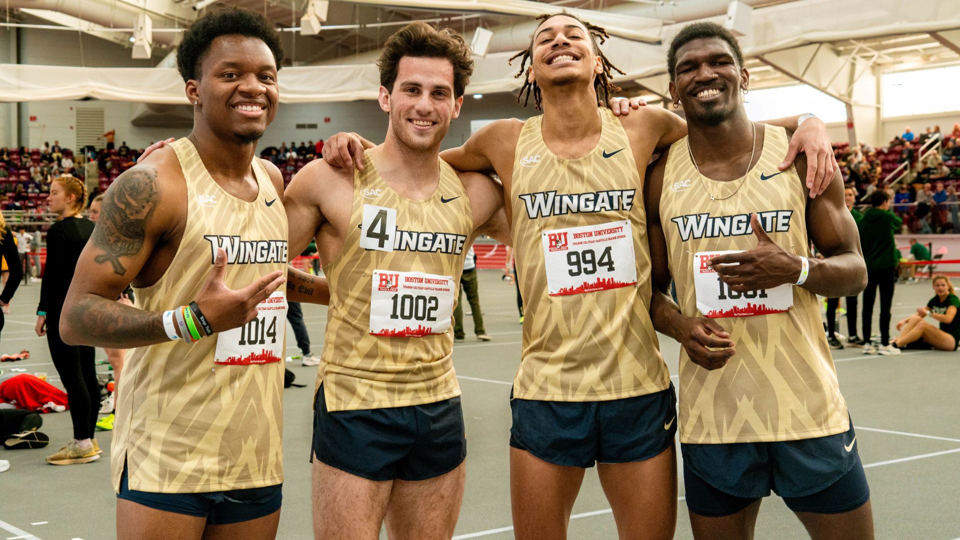 Wingate leads SAC indoor championships after day one - Wingate ...