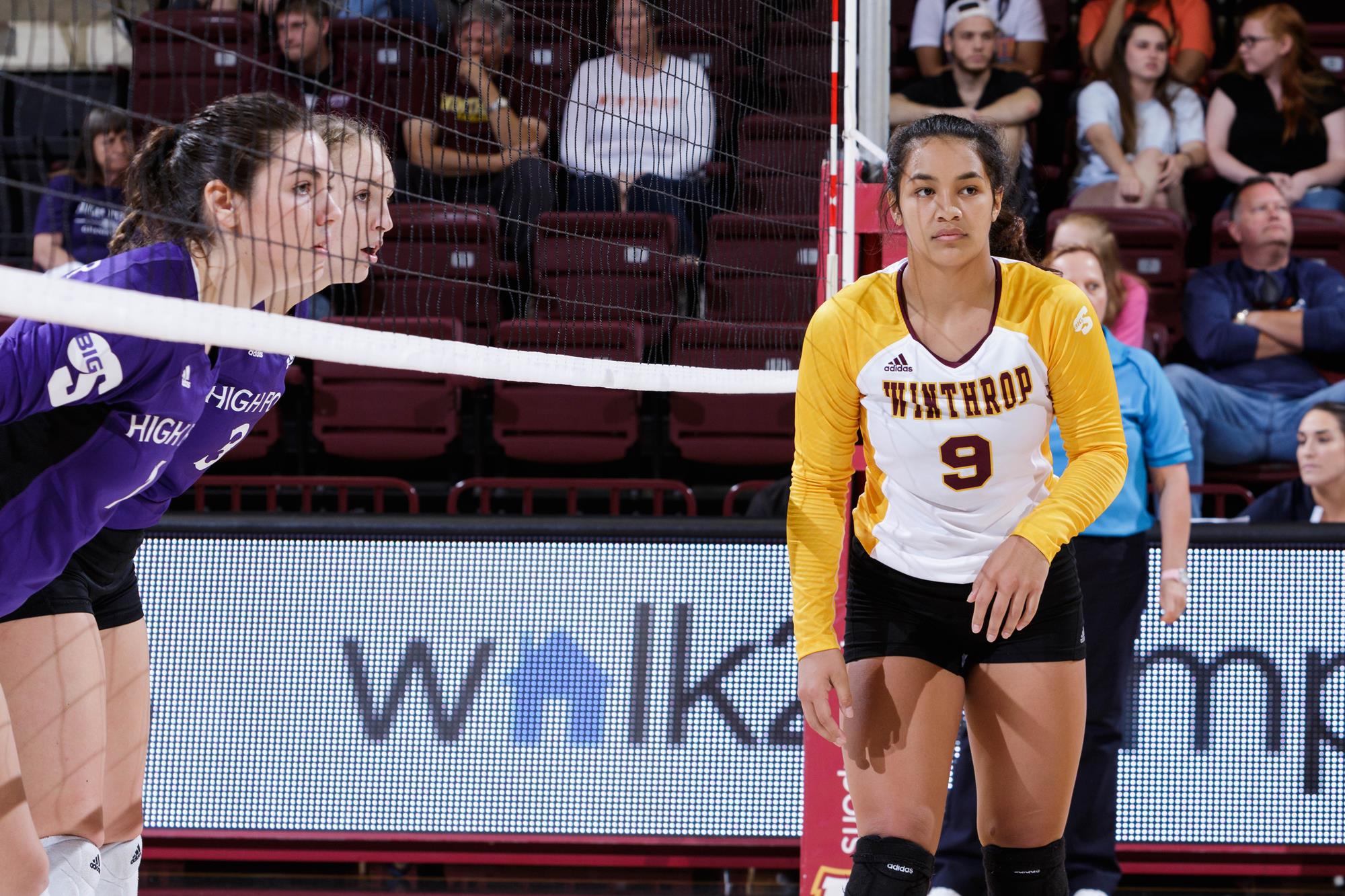 Winthrop Volleyball Splits Second Day Of Rocky Top - Winthrop ...