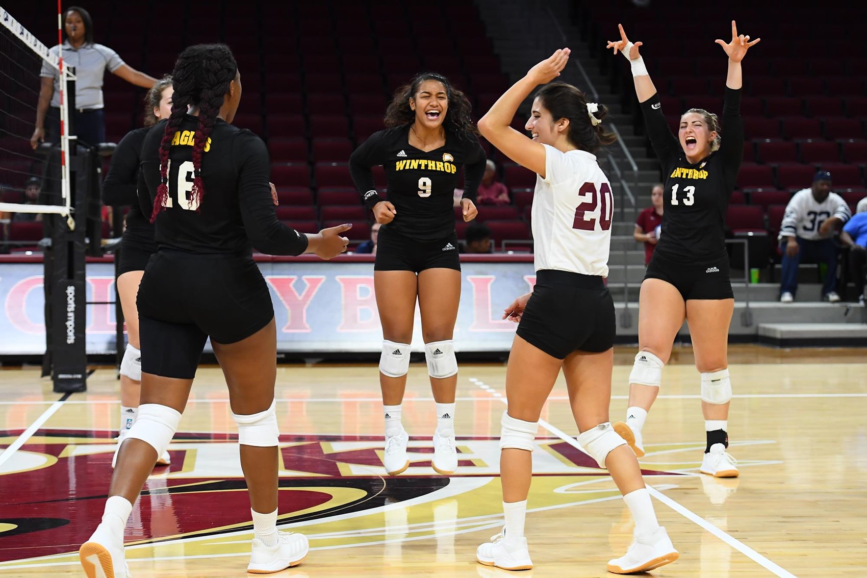 Volleyball Escapes Five-Set Thriller Against USC Upstate - Winthrop ...
