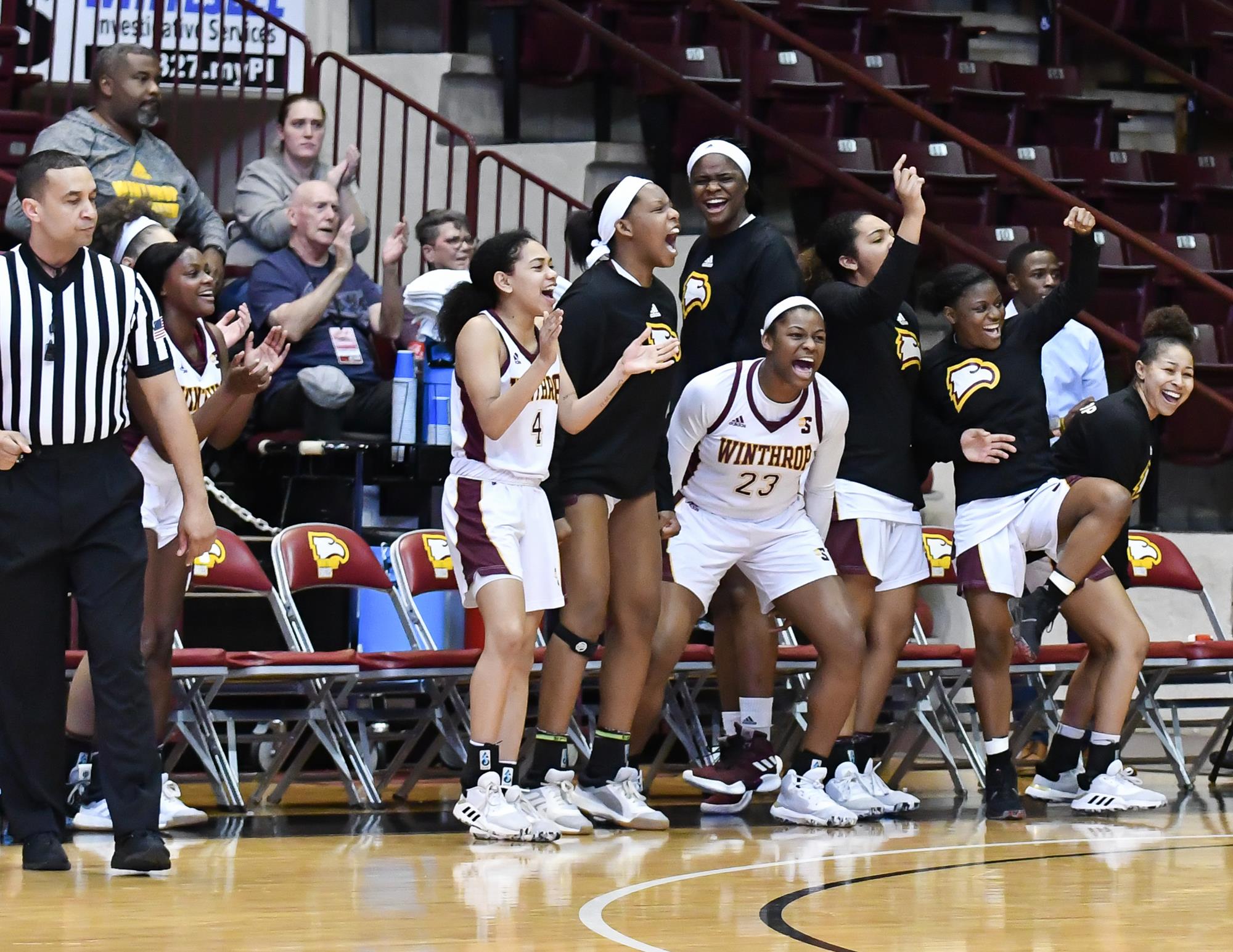 Eagles Defeat Longwood, 74-63, Tuesday Night - Winthrop University ...