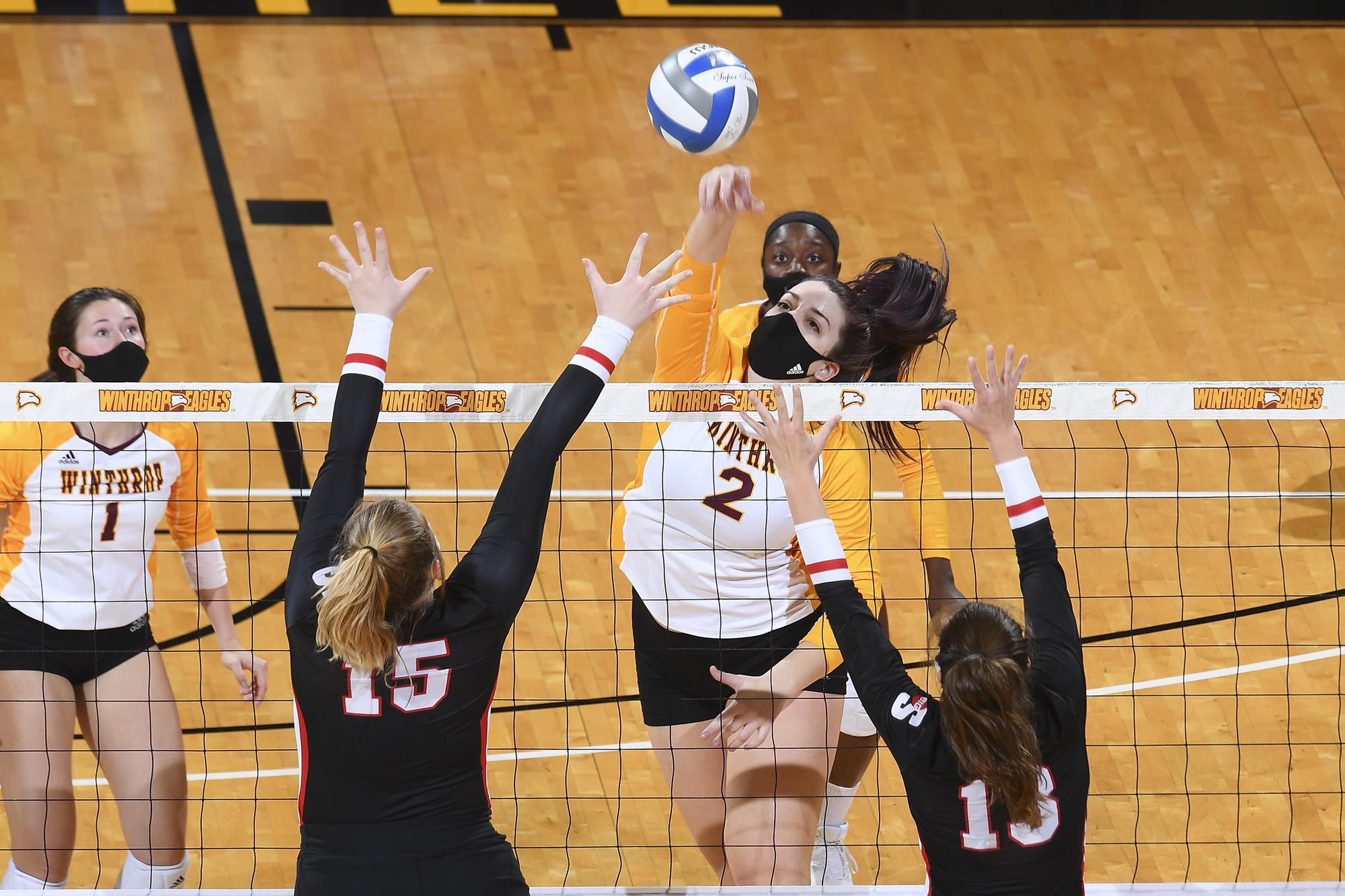 Eagles Take Down Highlanders In Three Sets Friday Afternoon - Winthrop ...