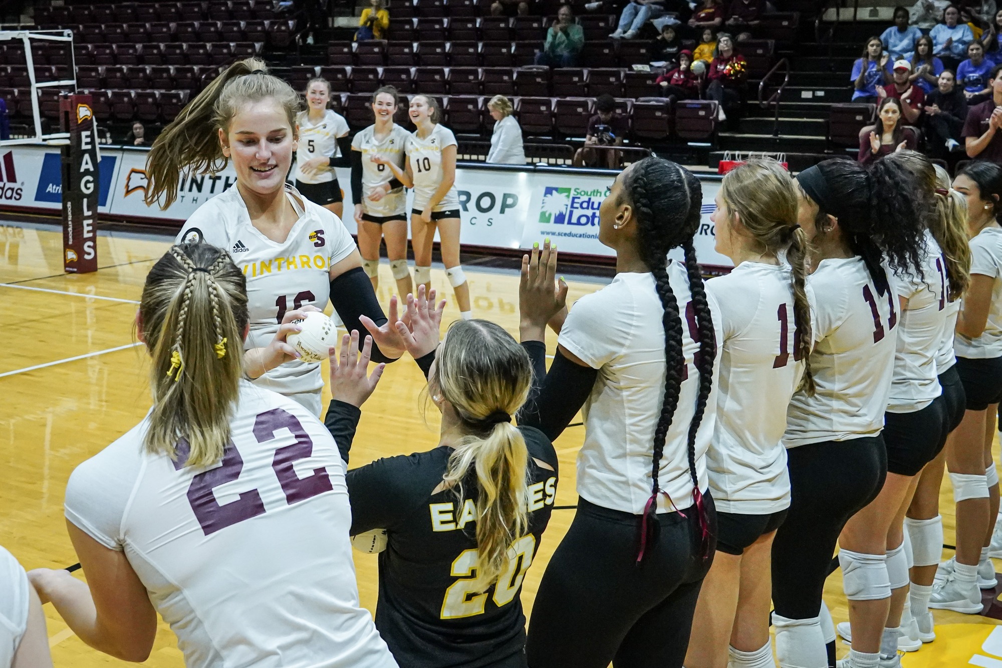 Eagles Notch Late Comeback Victory At Charleston Southern - Winthrop ...