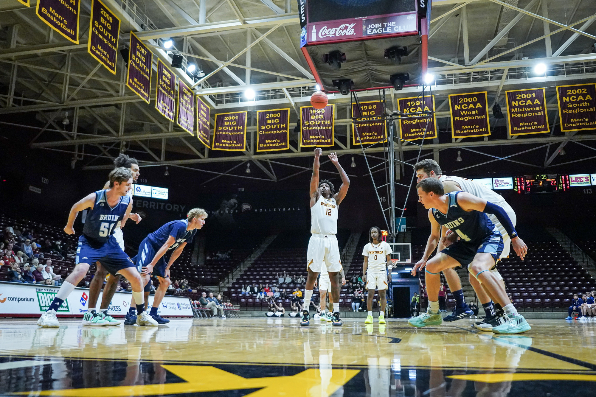 Eagles Fall To PC Wednesday Night - Winthrop University Athletics