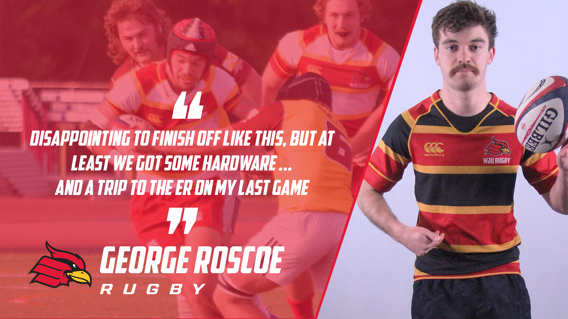 George Roscoe - Rugby - Wheeling University Athletics