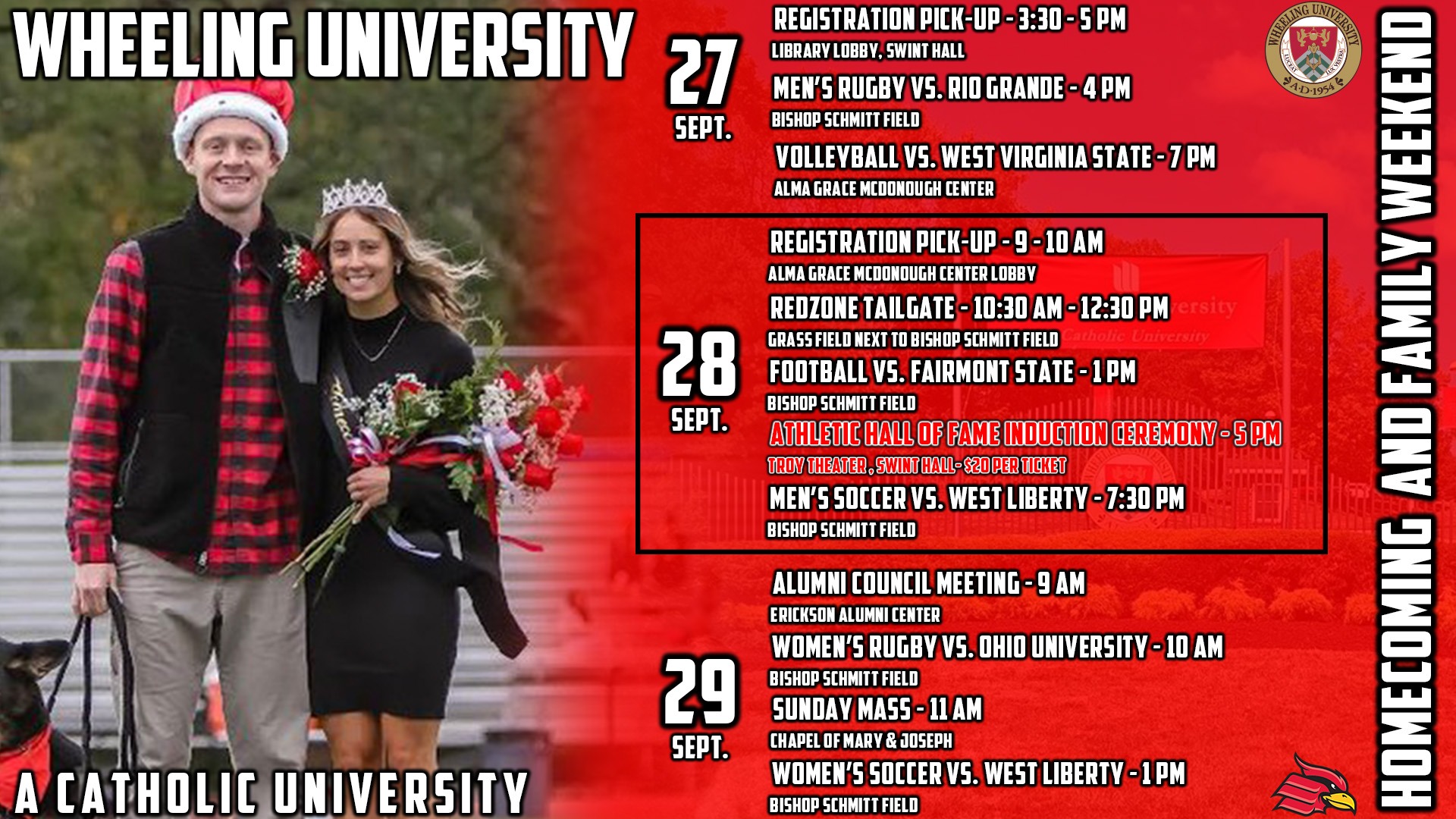 Wheeling Athletics to Induct 2024 Hall of Fame Class in Ceremony ...