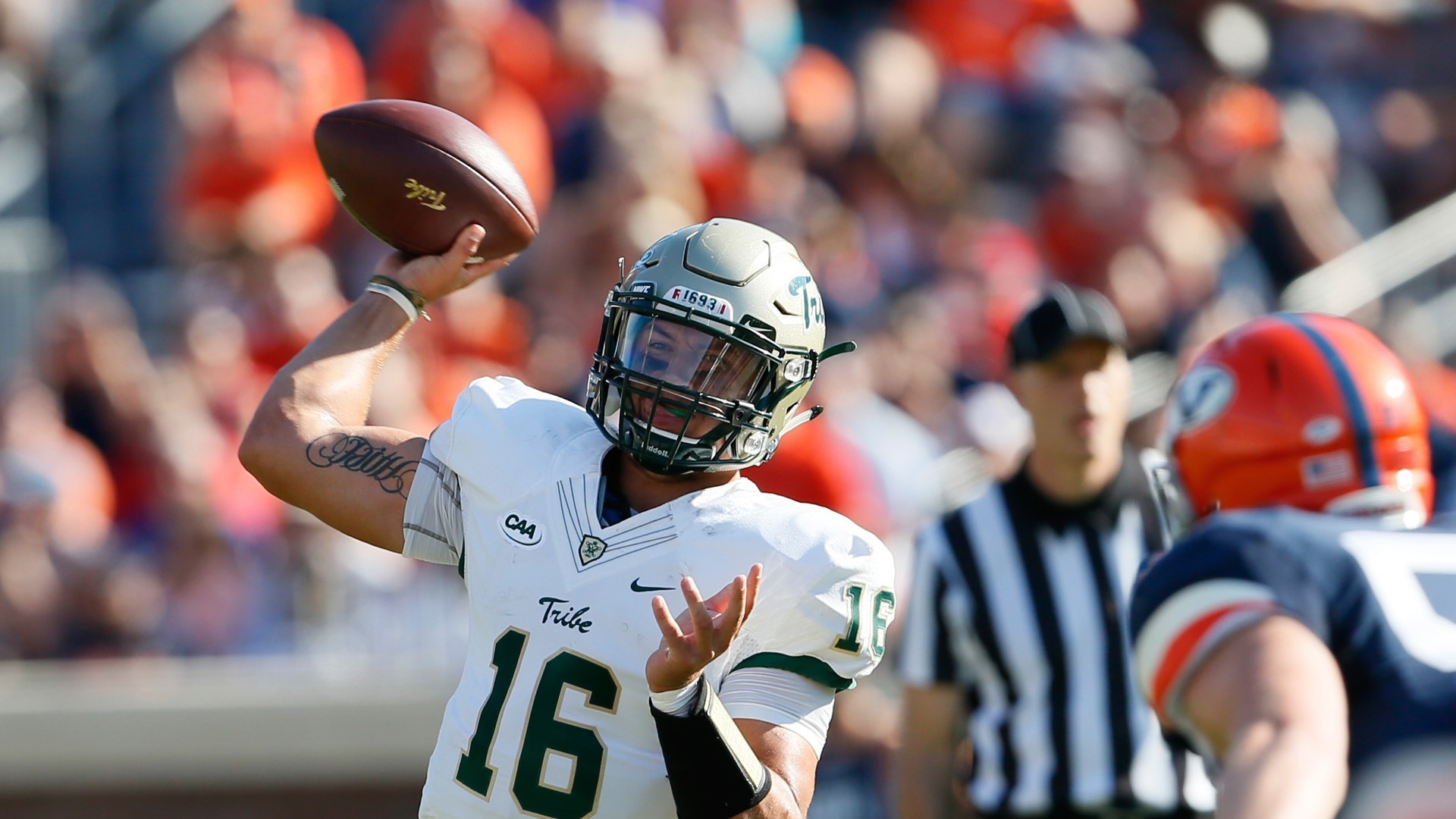 Steve Cluley - 2016 - Football - William & Mary Athletics