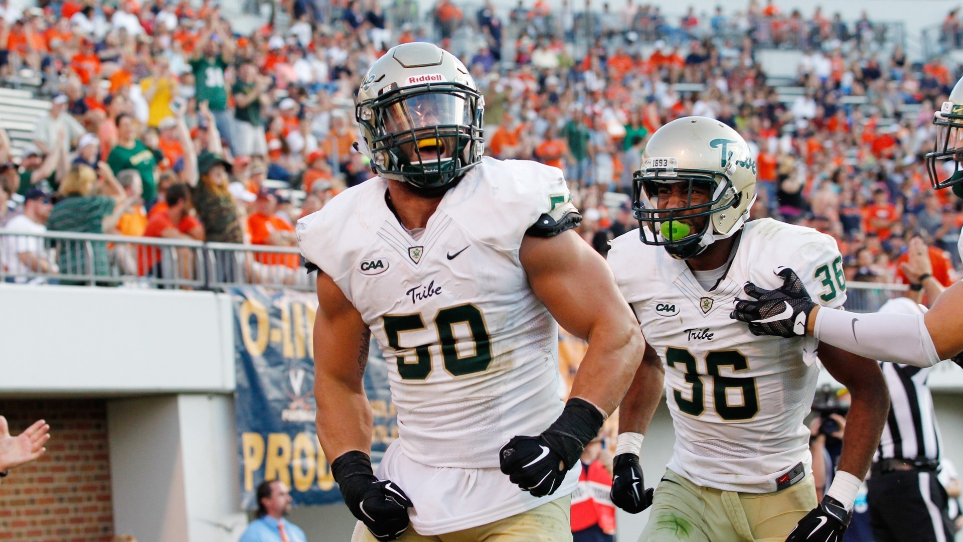 Luke Rhodes - 2015 - Football - William & Mary Athletics