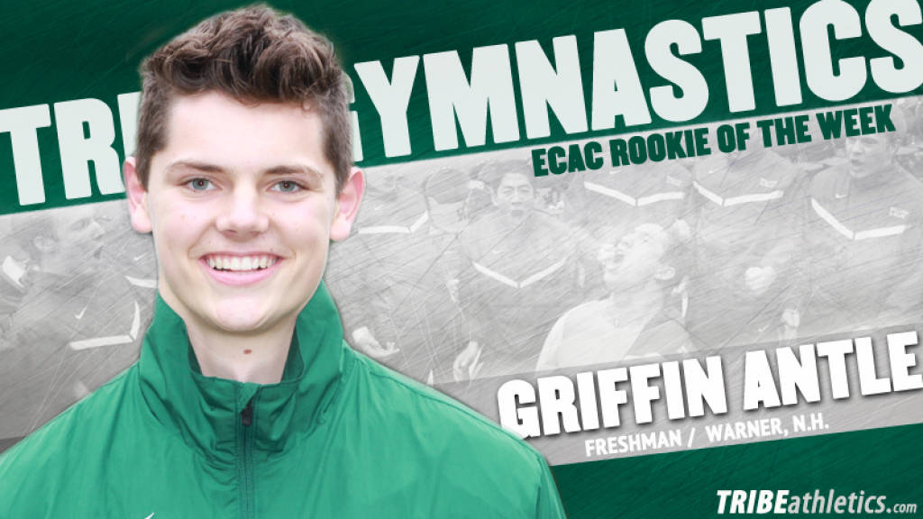 Griffin Antle Honored as ECAC Rookie of the Week - William & Mary Athletics