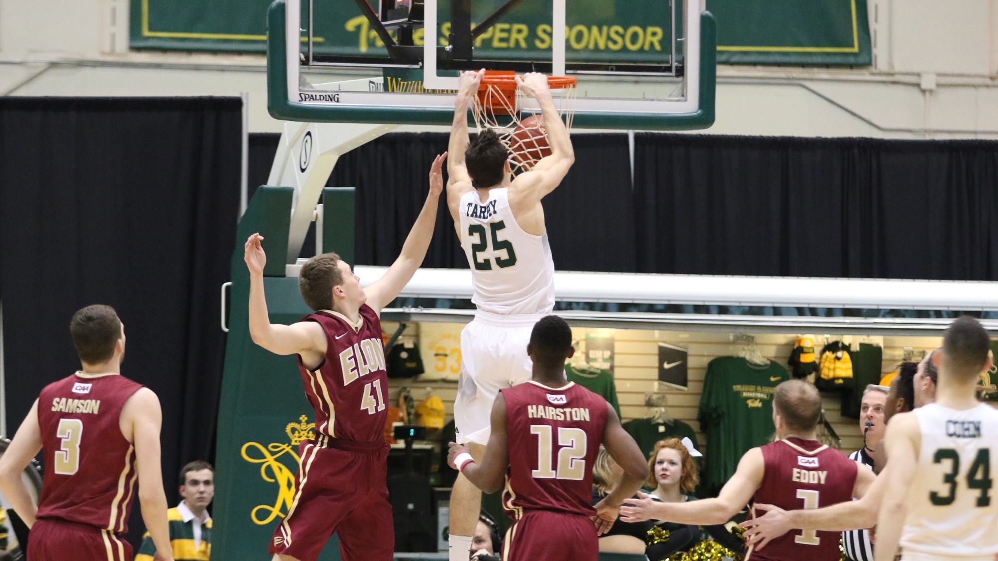 Terry Tarpey - 2015-16 - Men's Basketball - William & Mary Athletics