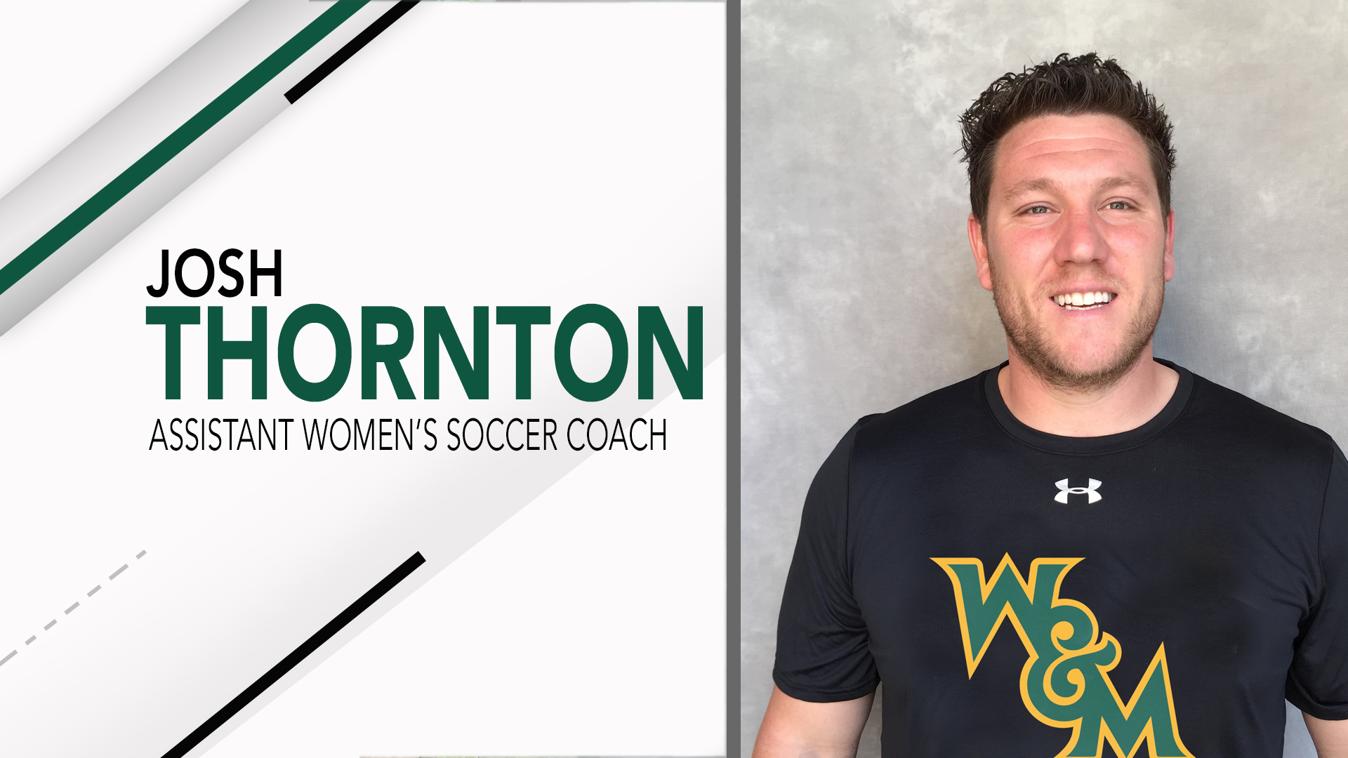 Women's Soccer Welcomes Josh Thornton as an Assistant Coach - William ...