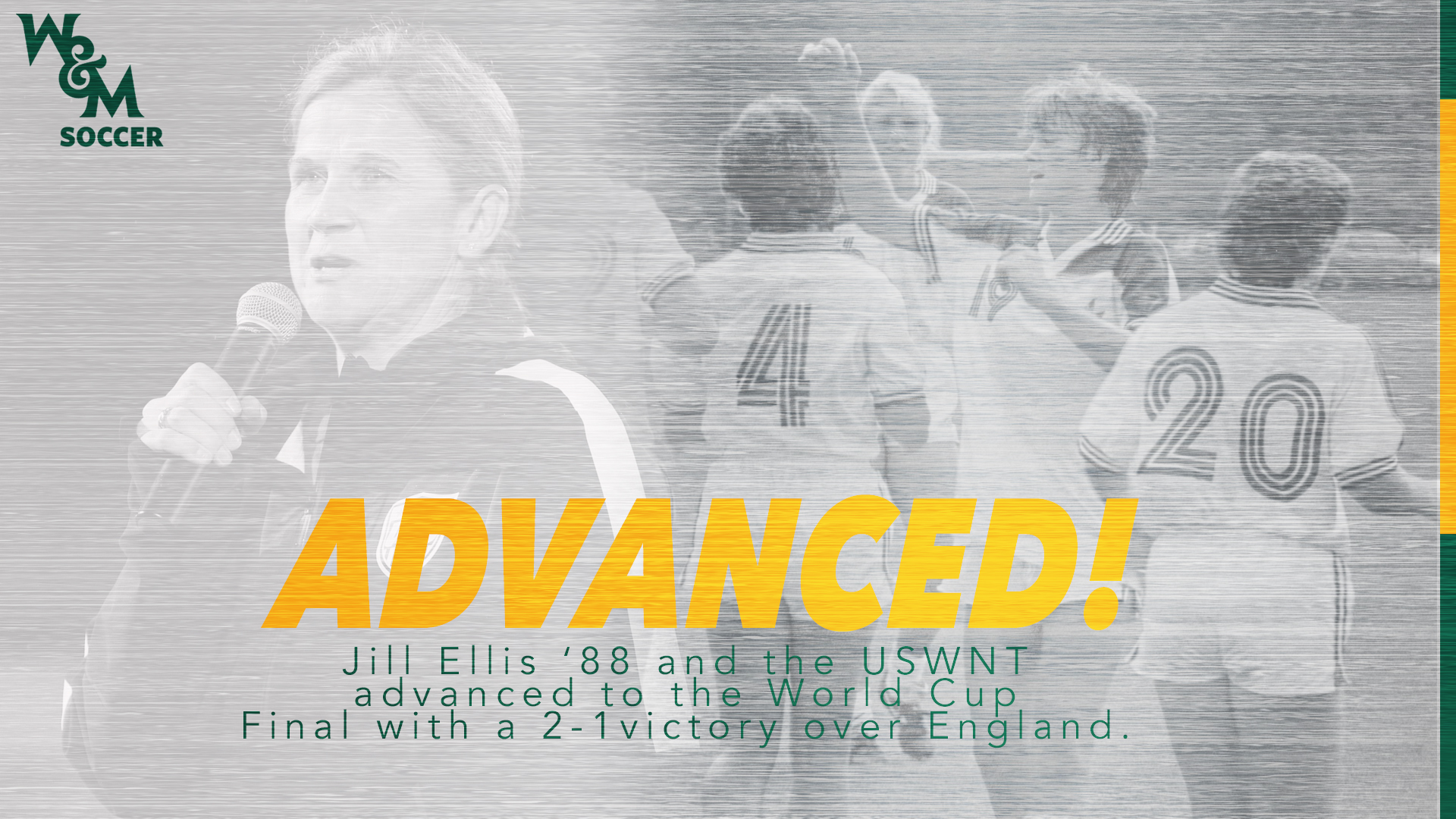 Jill Ellis '88, United States Women's National Team Back in World Cup ...