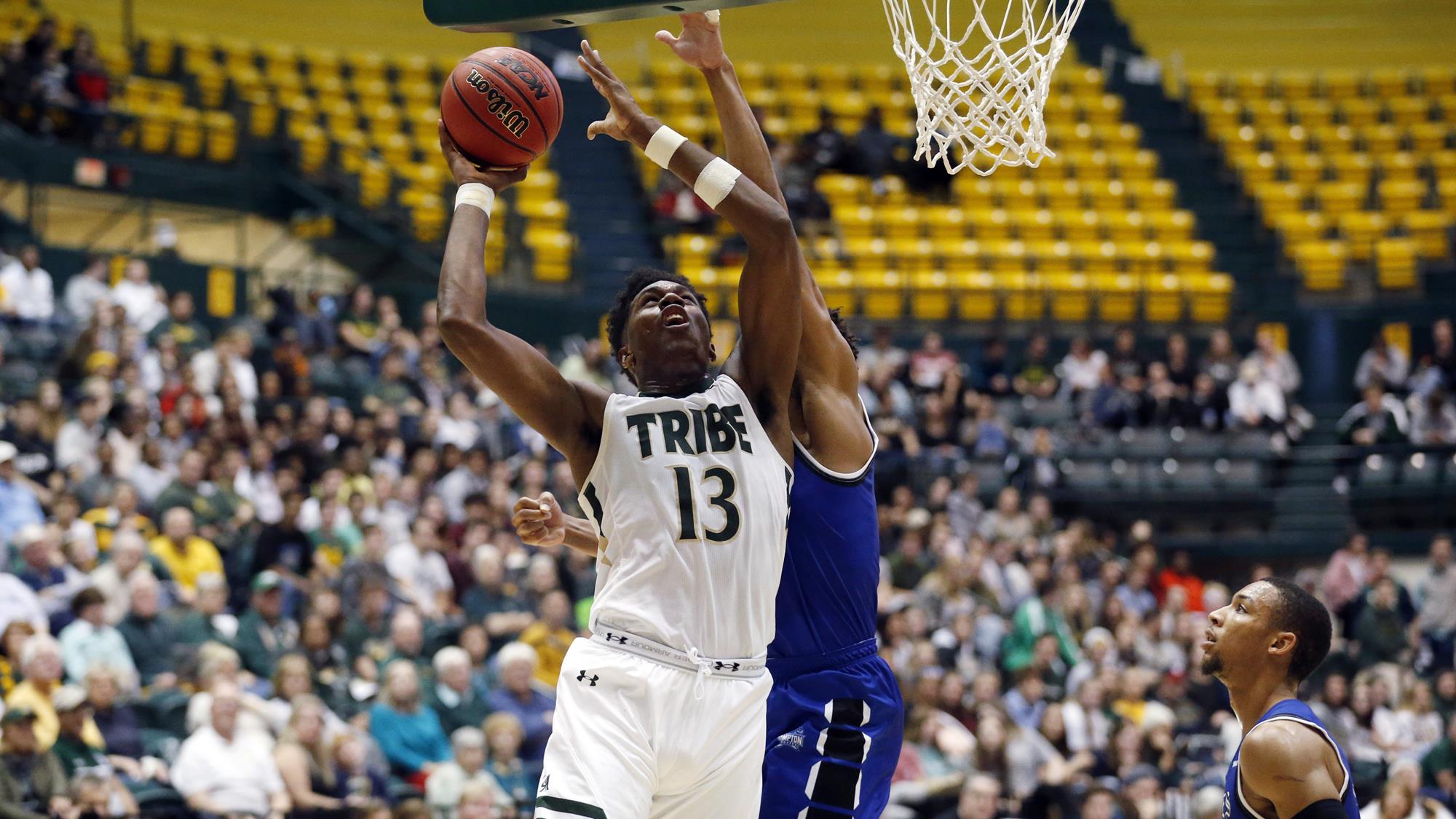 Nathan Knight Garnered His CAA-Leading Third Player of the Week Honor ...