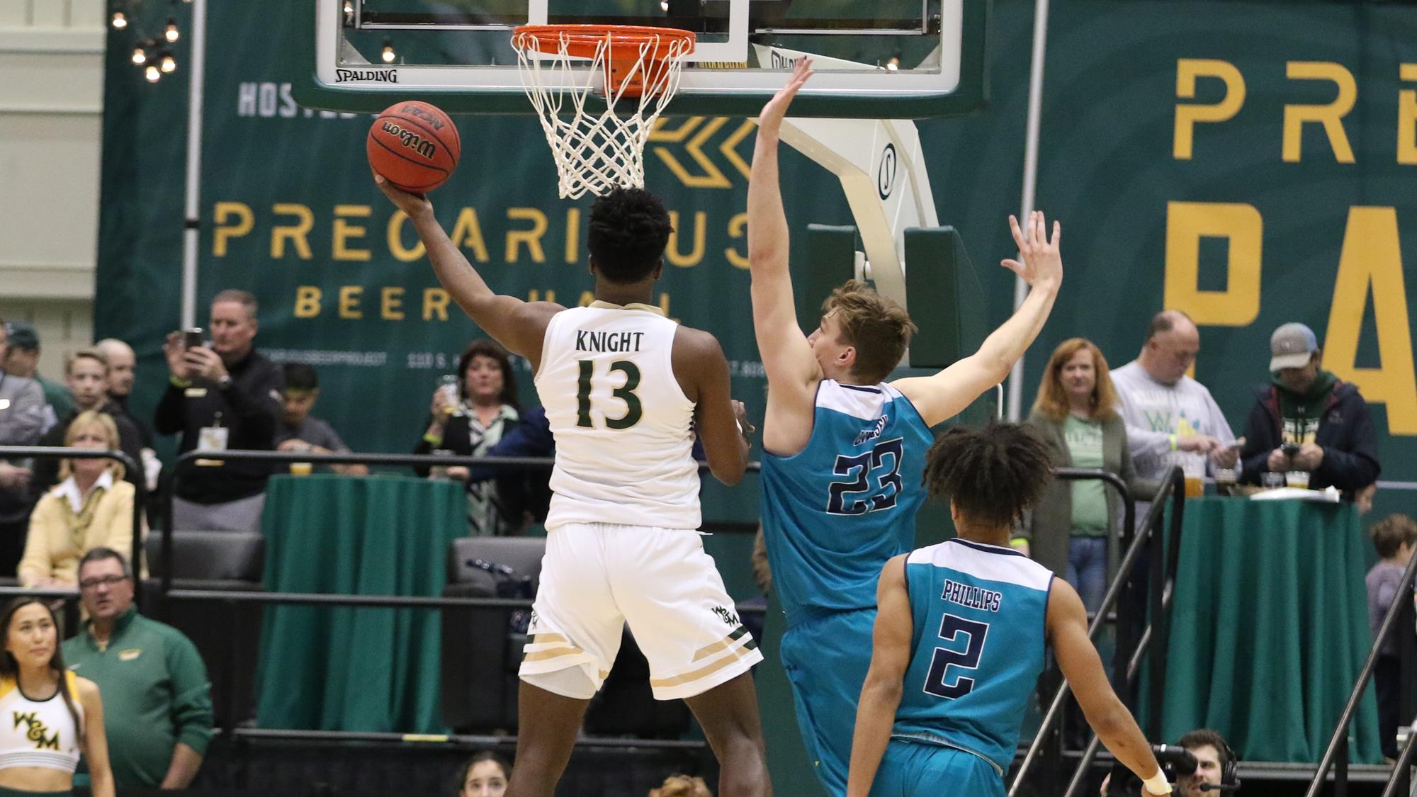 Strong Second-Half Start, Double-Doubles Send Men's Basketball to ...