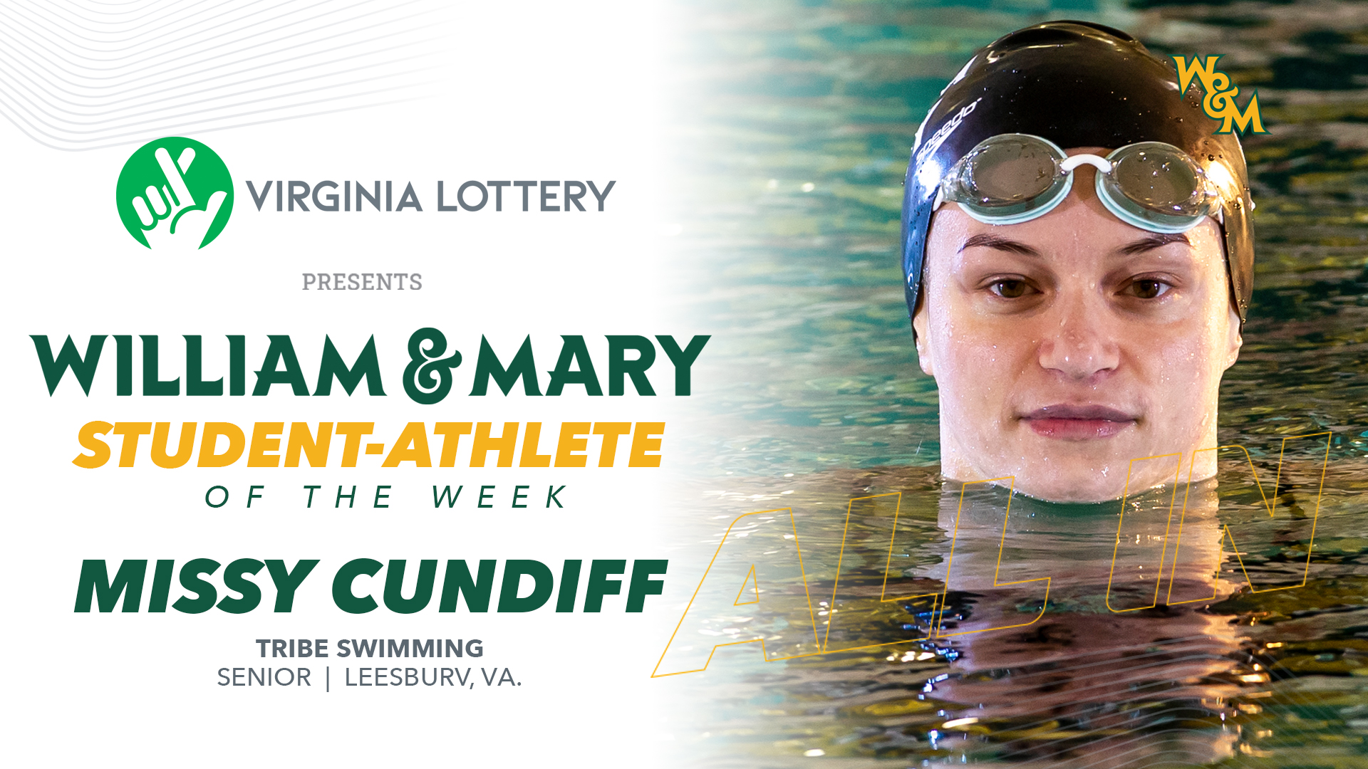 Missy Cundiff - 2021-22 - Women's Swimming - William & Mary Athletics