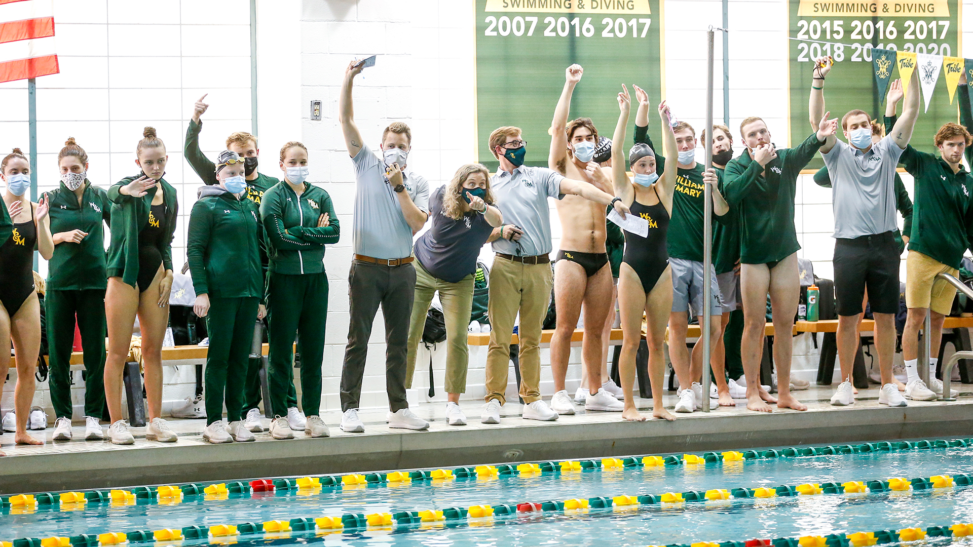 Tribe Swimming Closes Out Fall With WVU Invitational - William & Mary ...