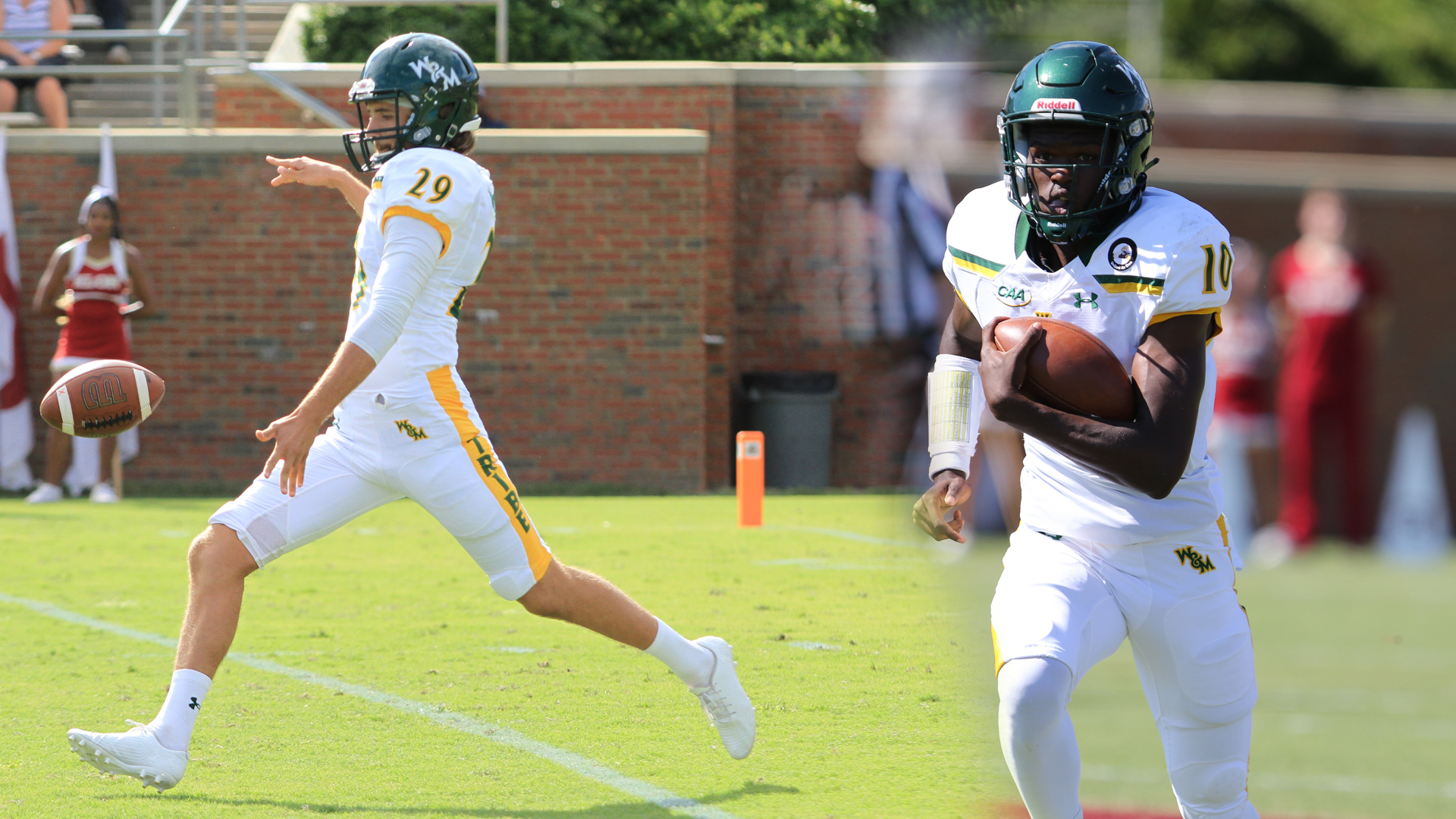 Wilson, Whitehurst Earn CAA Football Player of the Week Honors ...