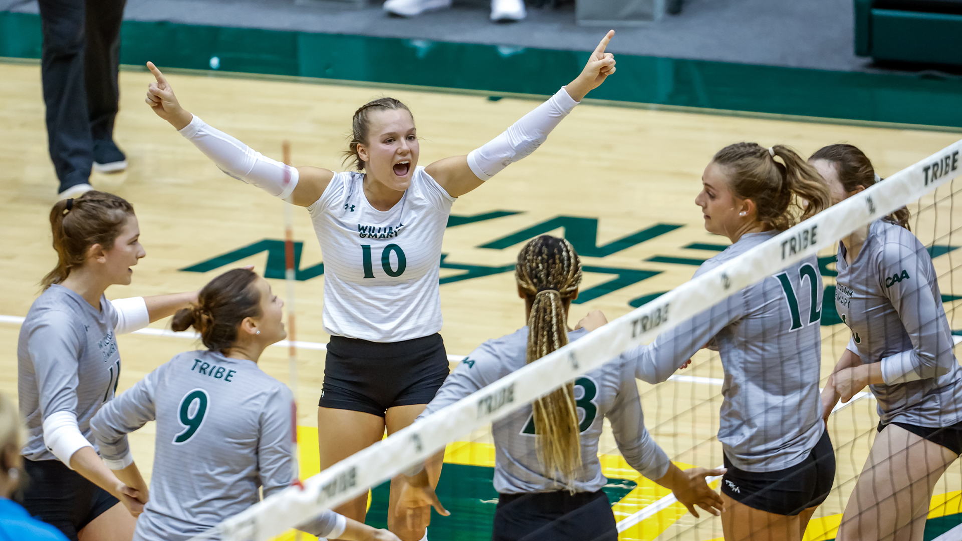 Volleyball Hosts Hampton in Return to Action - William & Mary Athletics