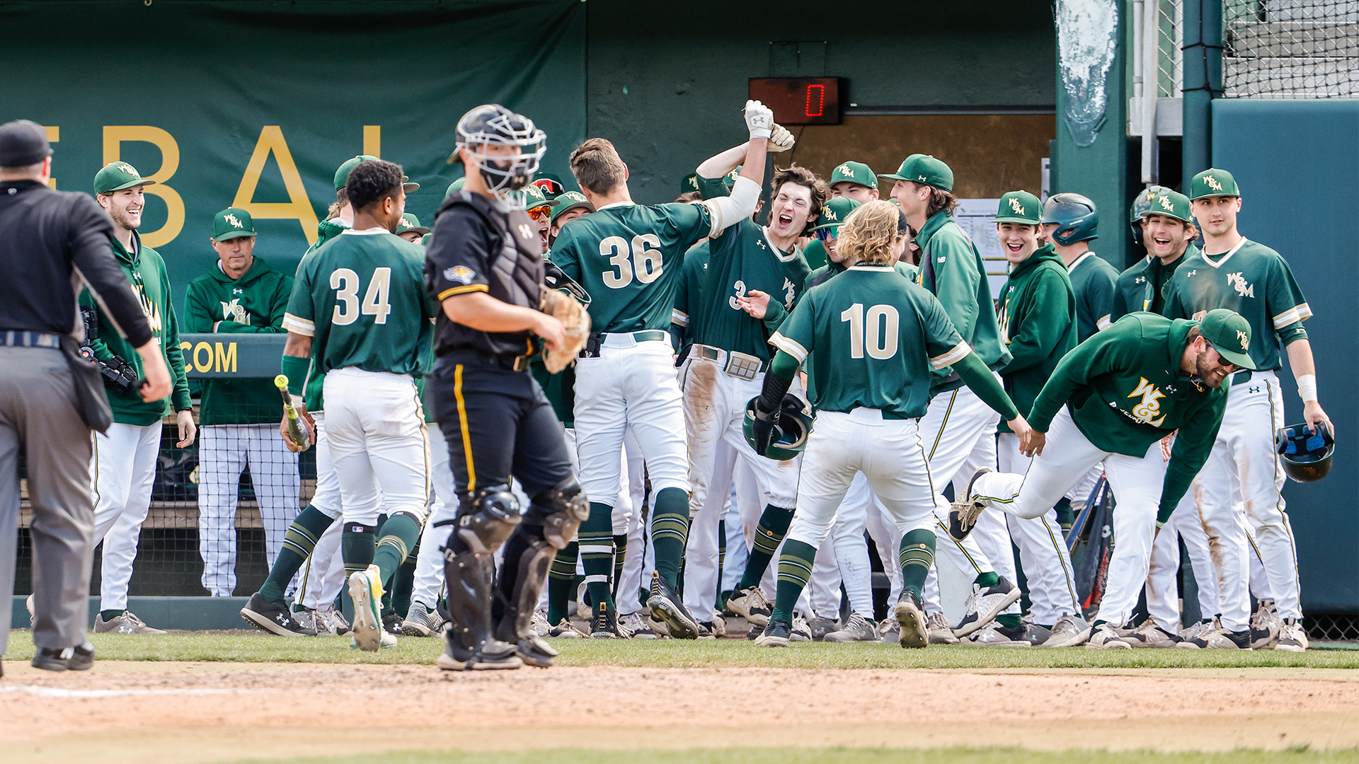 Tribe Downs Towson 10-3 To Complete Sweep - William & Mary Athletics