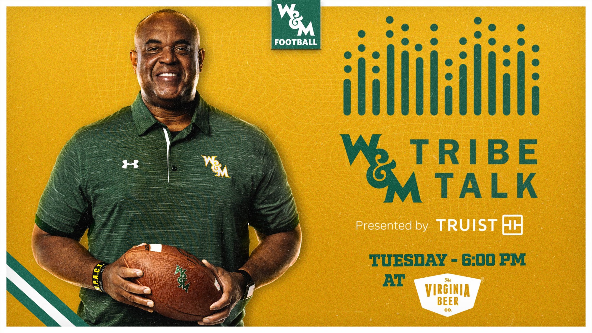 Tribe Talk presented by Truist returns Tuesday - William & Mary Athletics