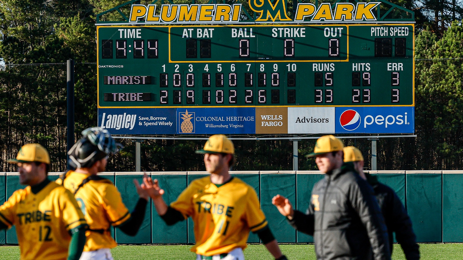 Record Breaking Day At Plumeri Park Leads To Sweep - William & Mary ...