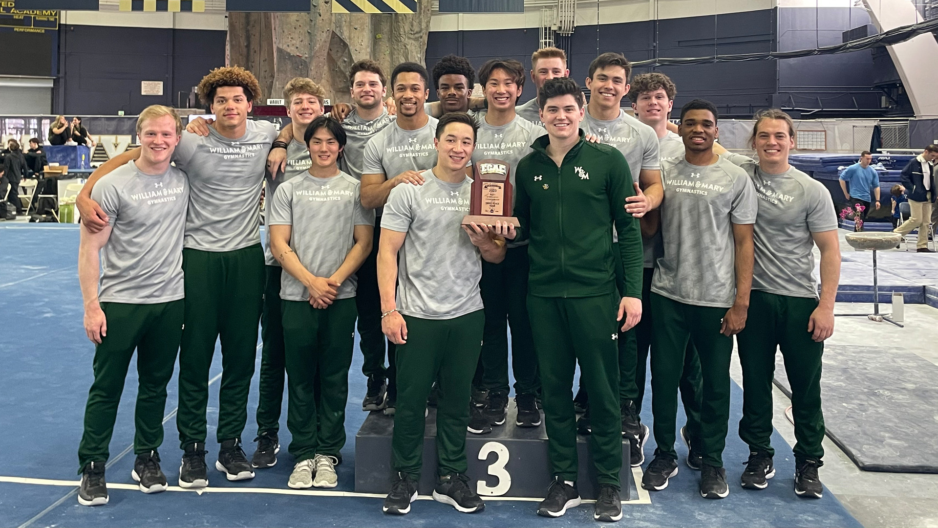 Men’s Gymnastics Places Third at ECAC Championship - William & Mary ...