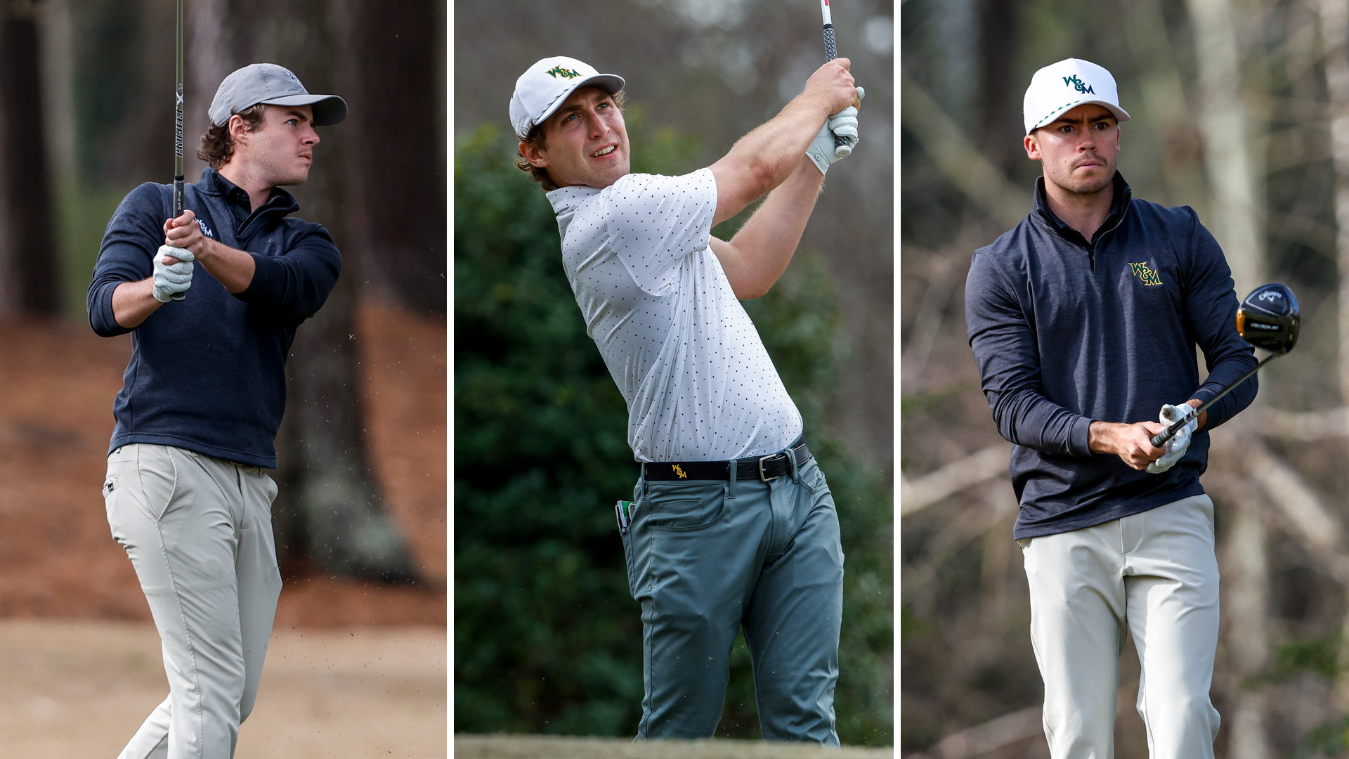 Men's Golf Trio Named GCAA All-America Scholars - William & Mary Athletics