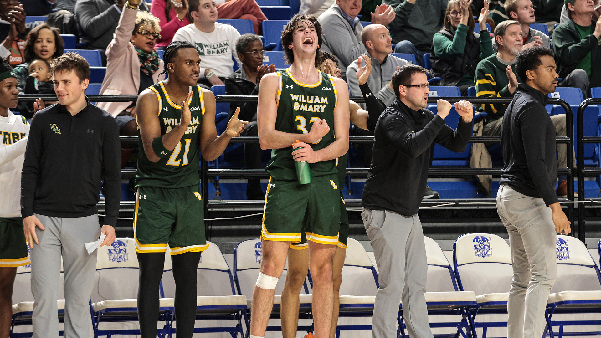 Defense, Rebounding Lead Tribe to Road Win at Hampton - William & Mary ...