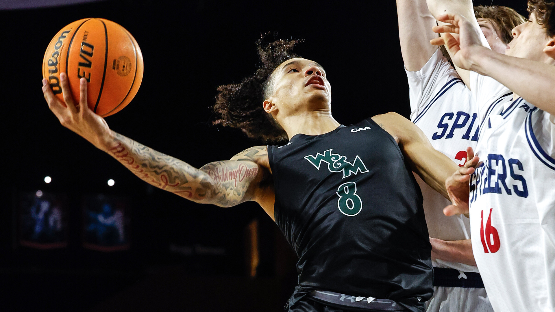 Trey Moss - 2023-24 - Men's Basketball - William & Mary Athletics